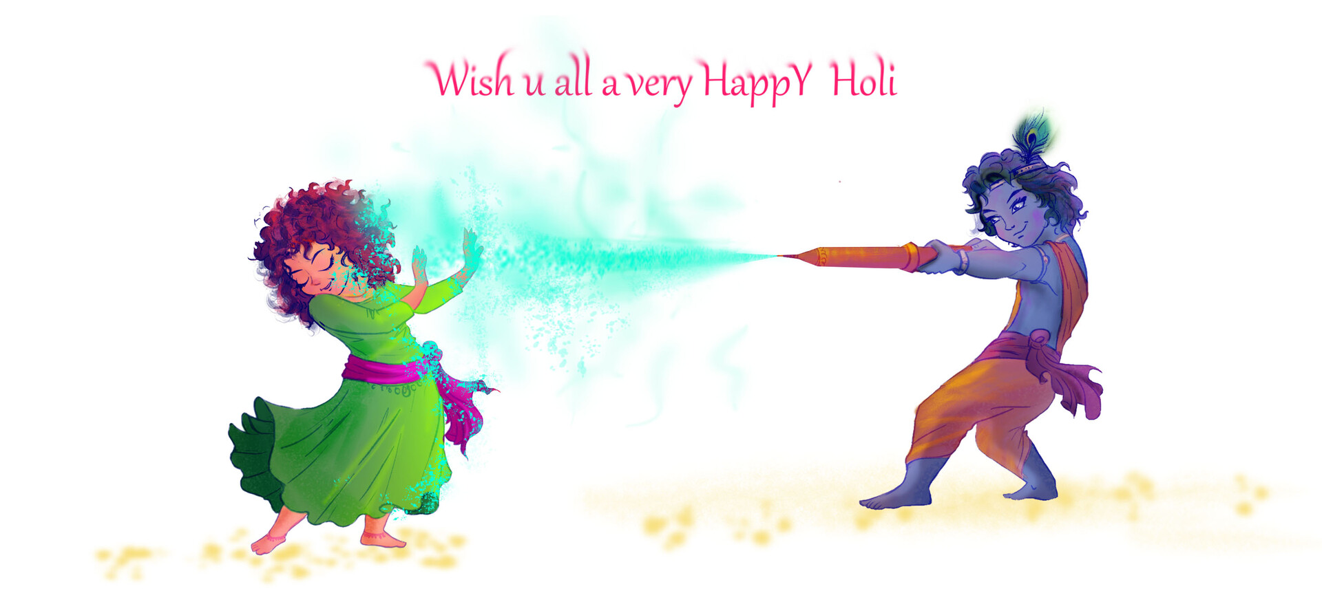 ArtStation - Happy Holi