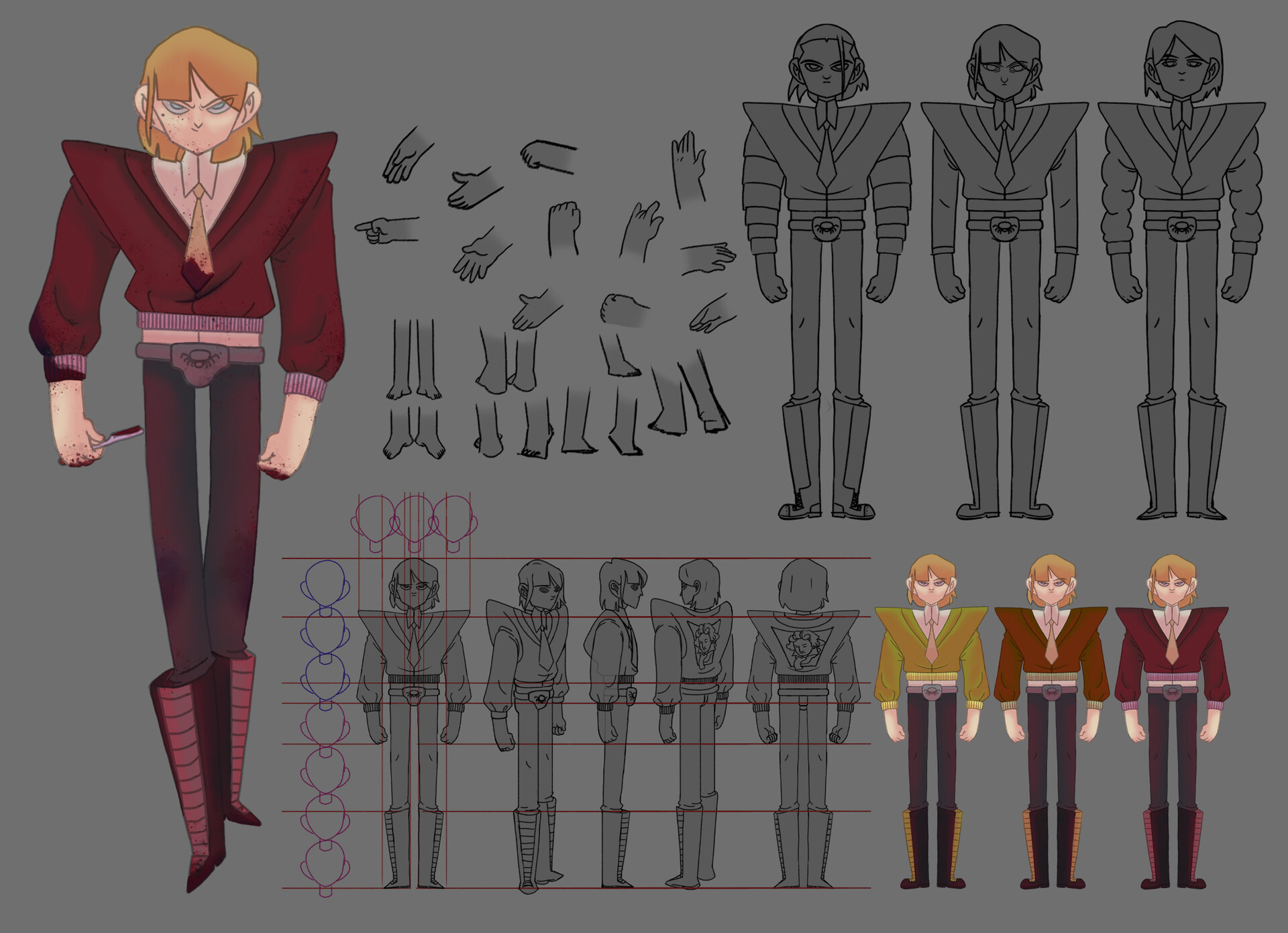 ArtStation - Alex Delarge - Clockwork Orange Concept Design