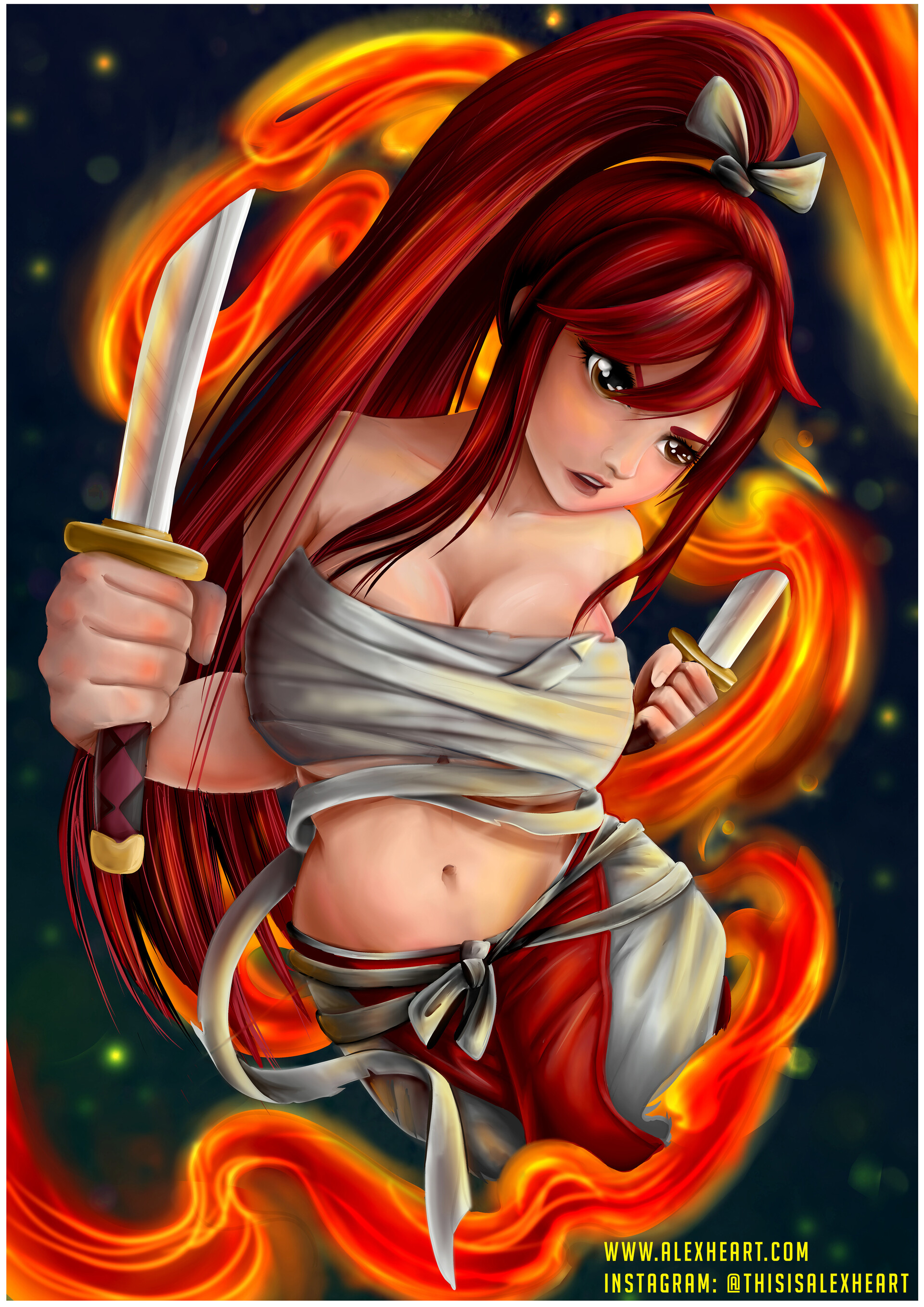ArtStation - Erza Fairy Tail