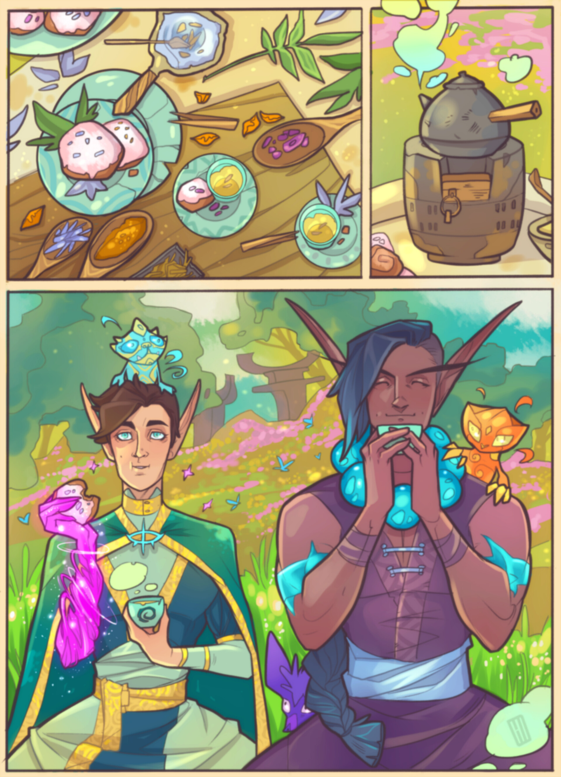 ArtStation - Tea time