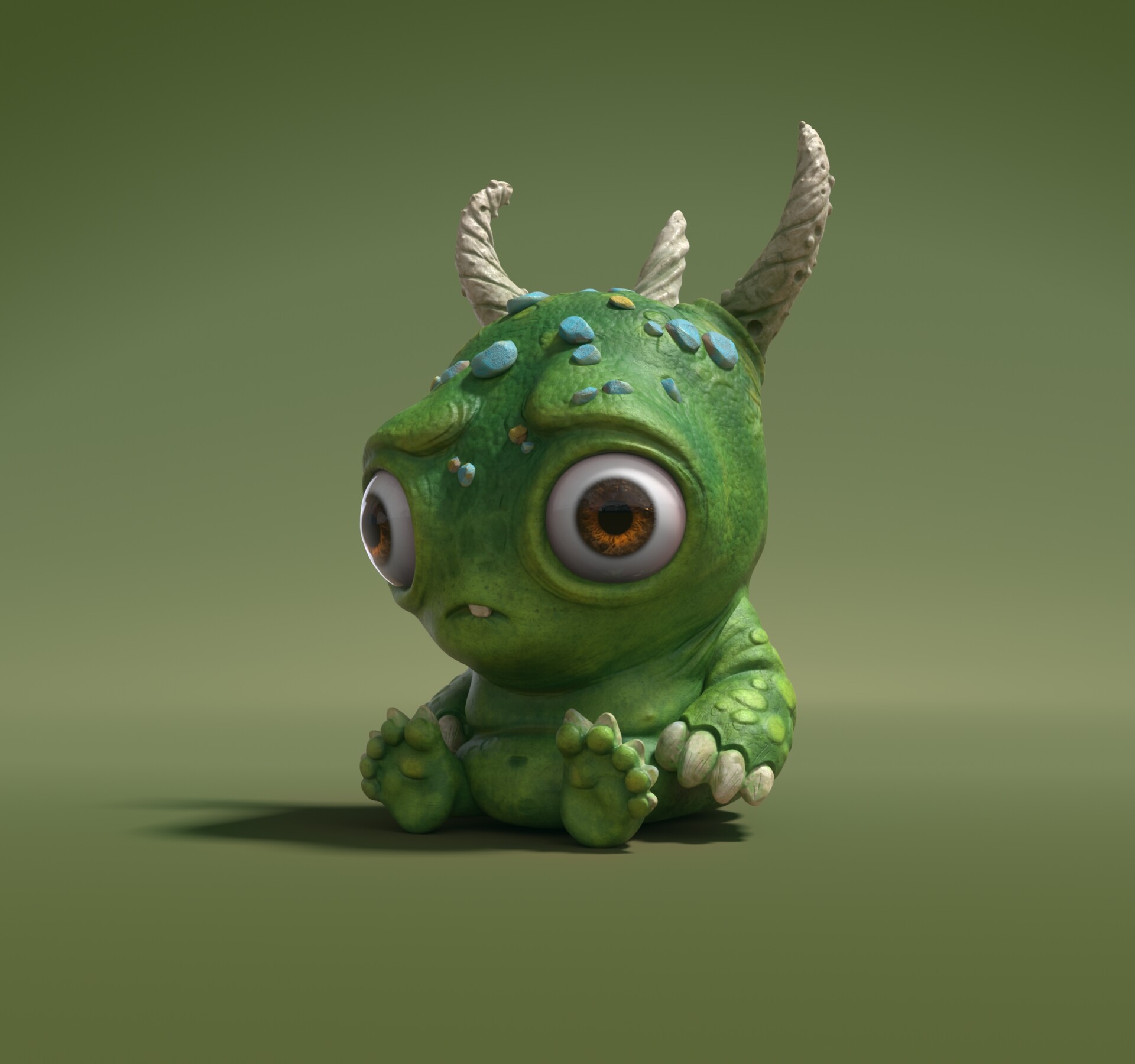 ArtStation - Cartoon Dinosaur