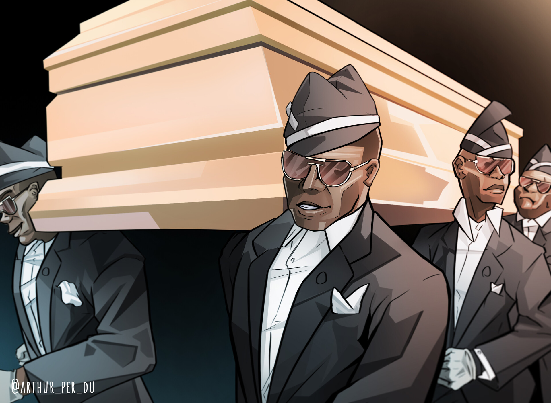 ArtStation - Coffin Dance