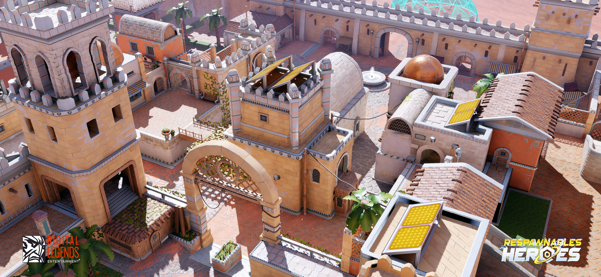 Thomas Meurisse - Respawnables Heroes / IOS -SandTown map