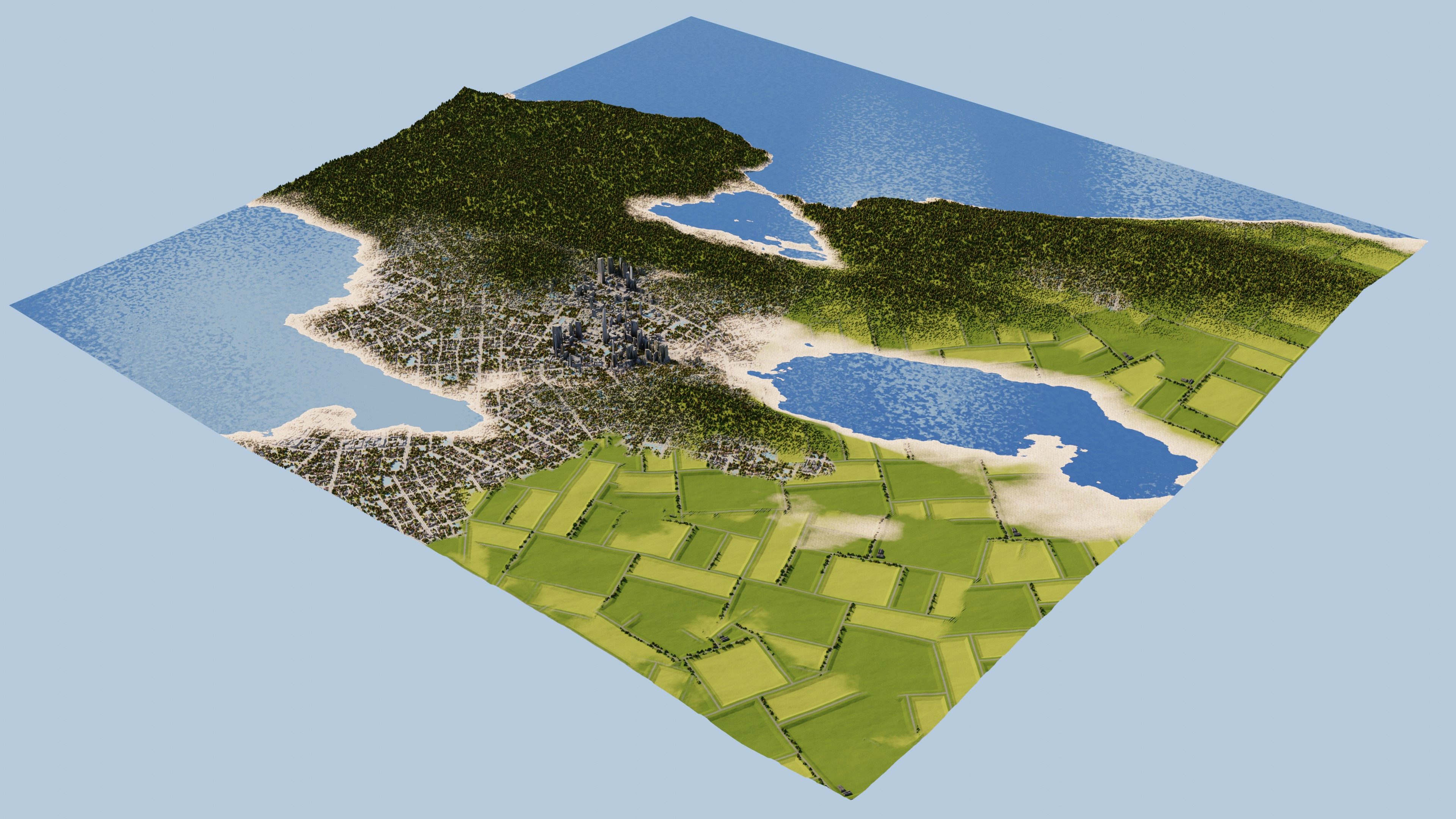 SHcreations - Procedural planet and terrain generator with 3D cities ...