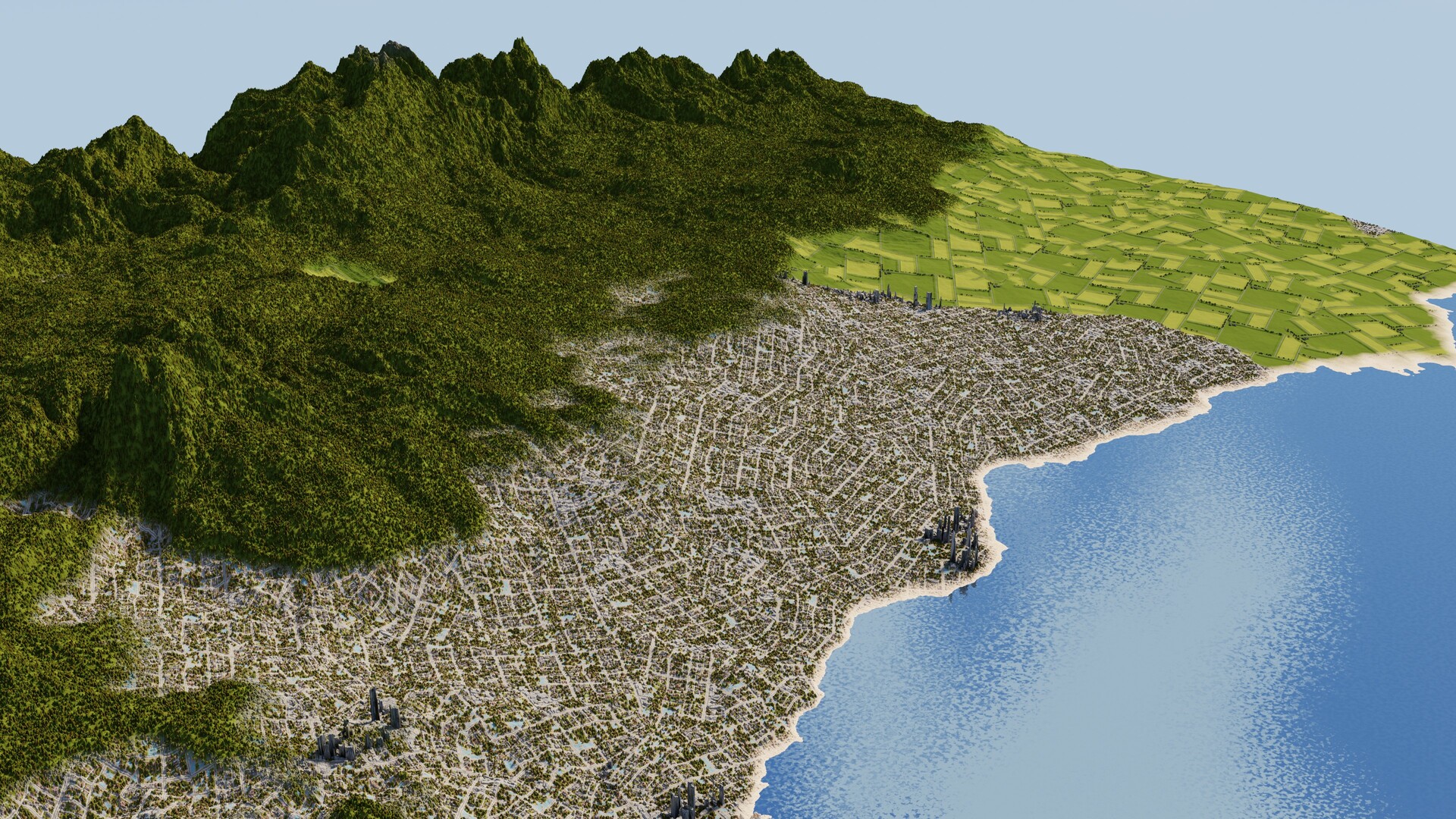 SHcreations - Procedural planet and terrain generator with 3D cities ...