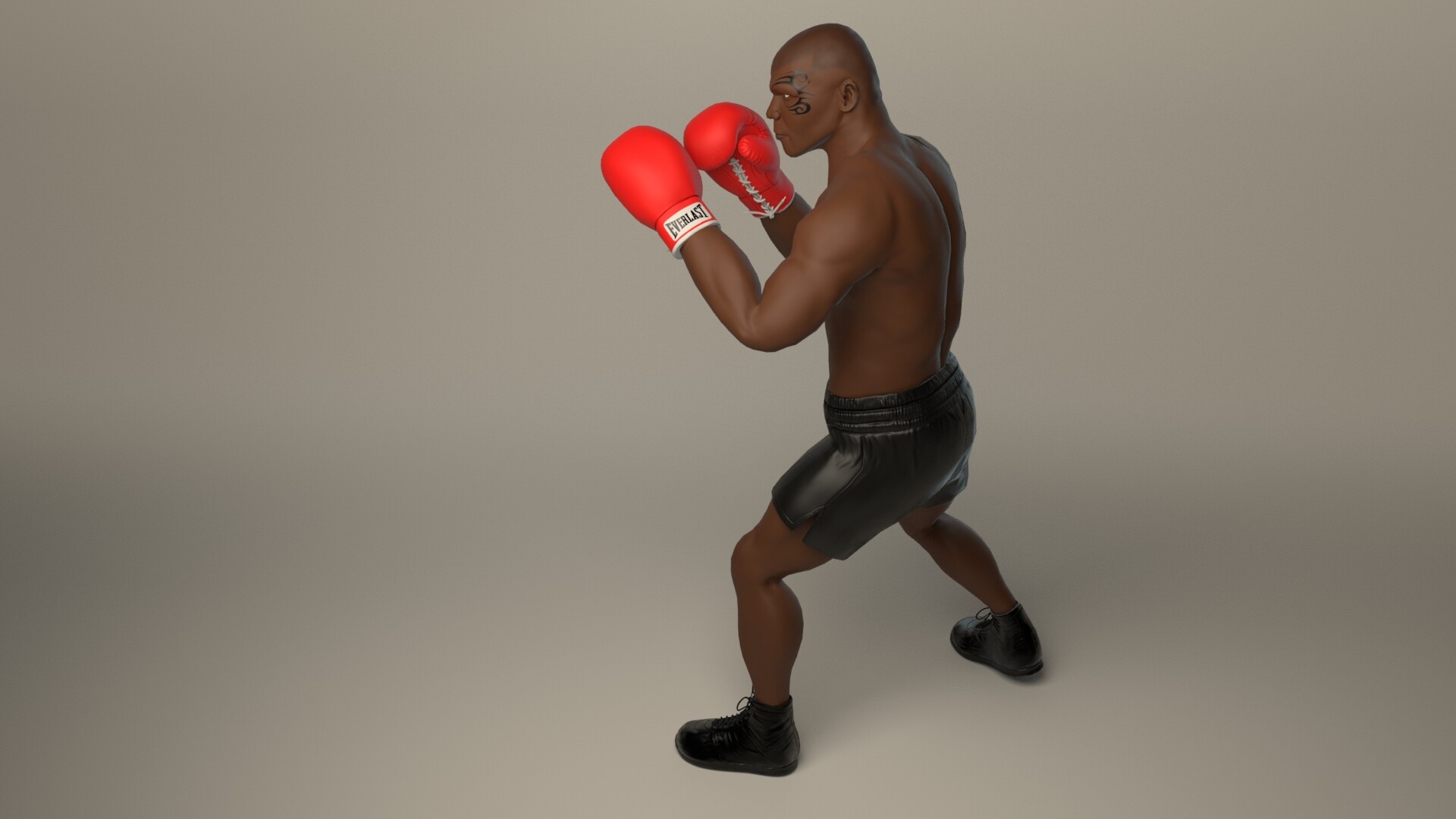 ArtStation - Mike Tyson 3D model
