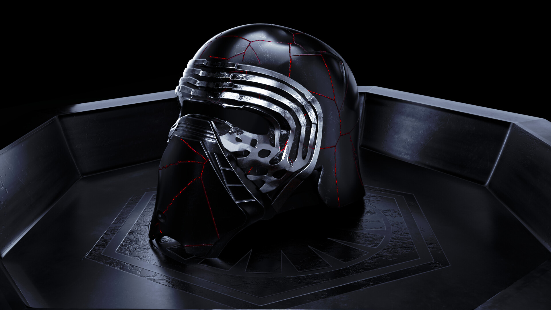 ArtStation - Kyloren Helmet