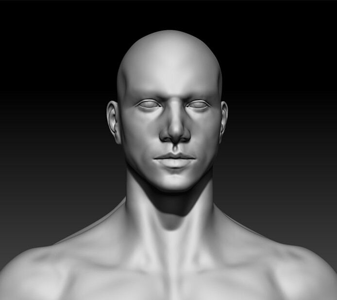 ArtStation - Male Anatomy Sculpt