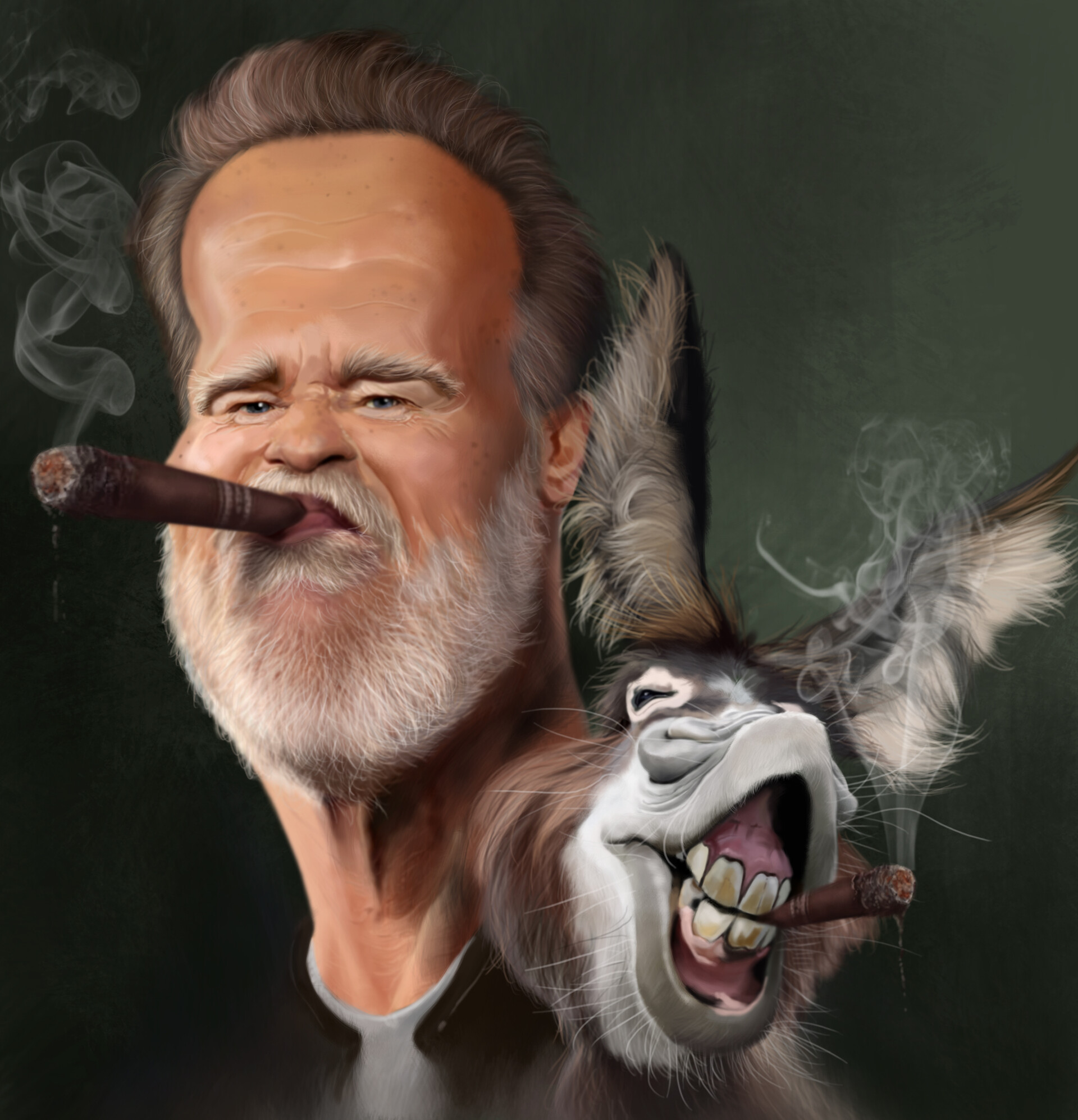 ArtStation - "Smoked Donkey"
