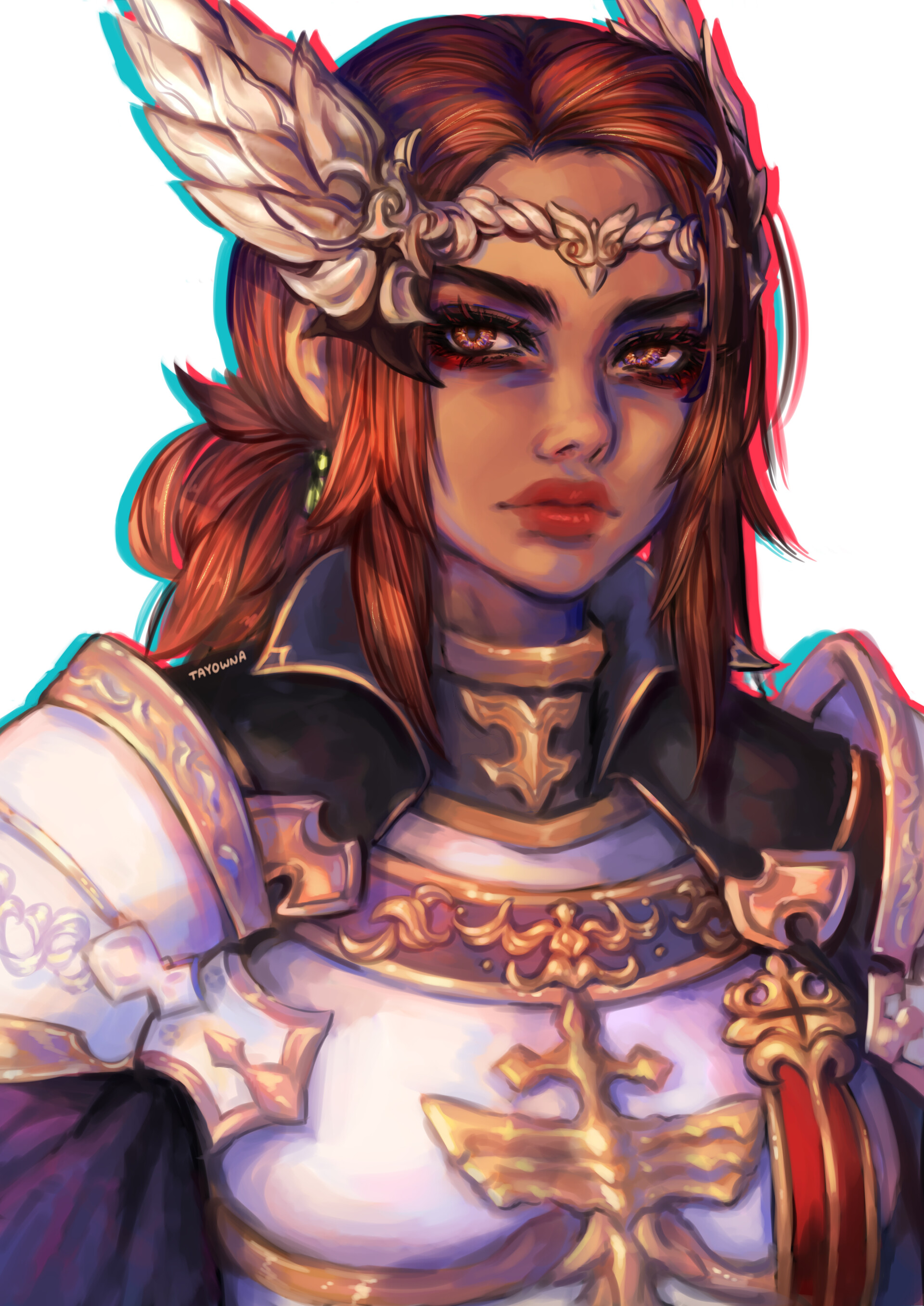 ArtStation - FFXIV Character Portrait