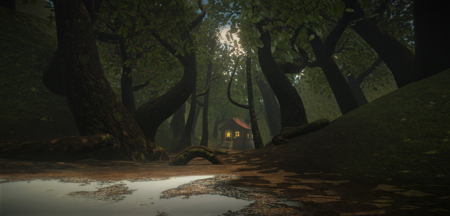 ArtStation - Forest scene