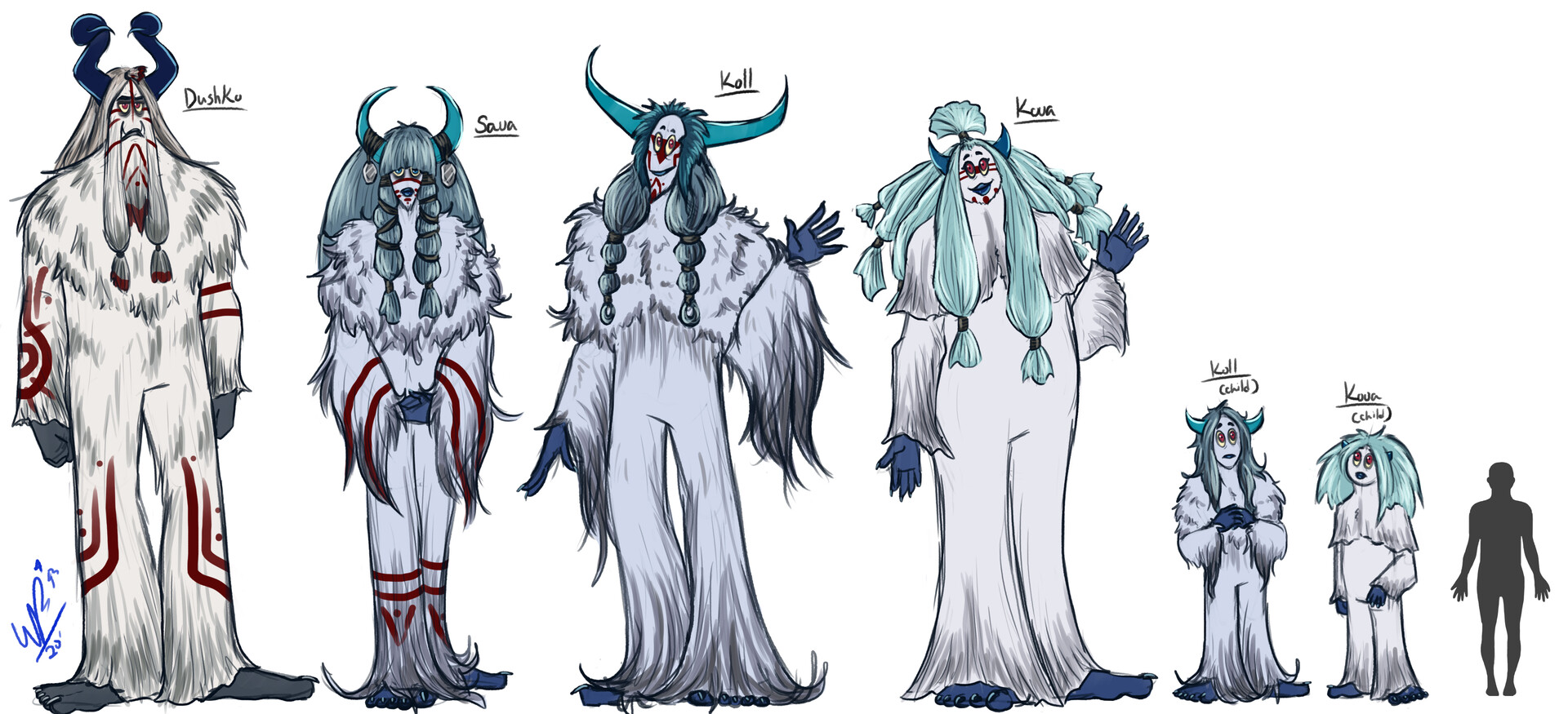 ArtStation - Smallfoot Character References