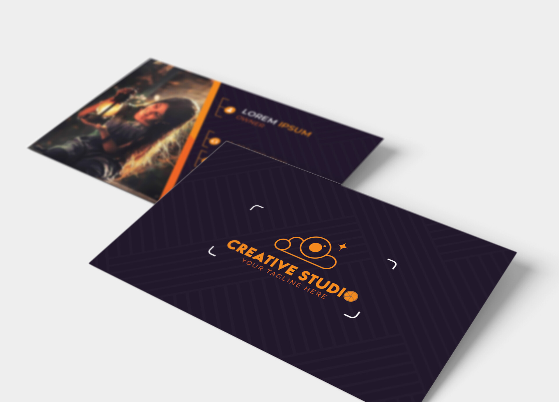 studio visiting card psd
