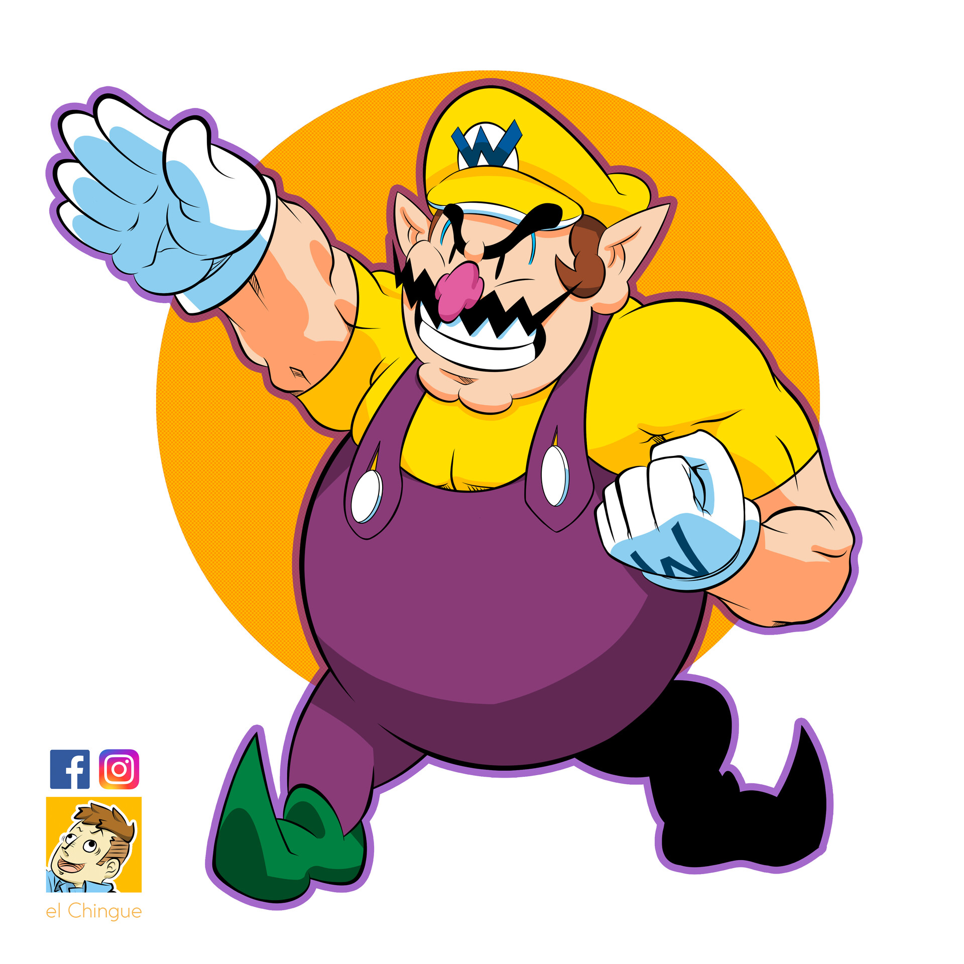 ArtStation - Wario toon