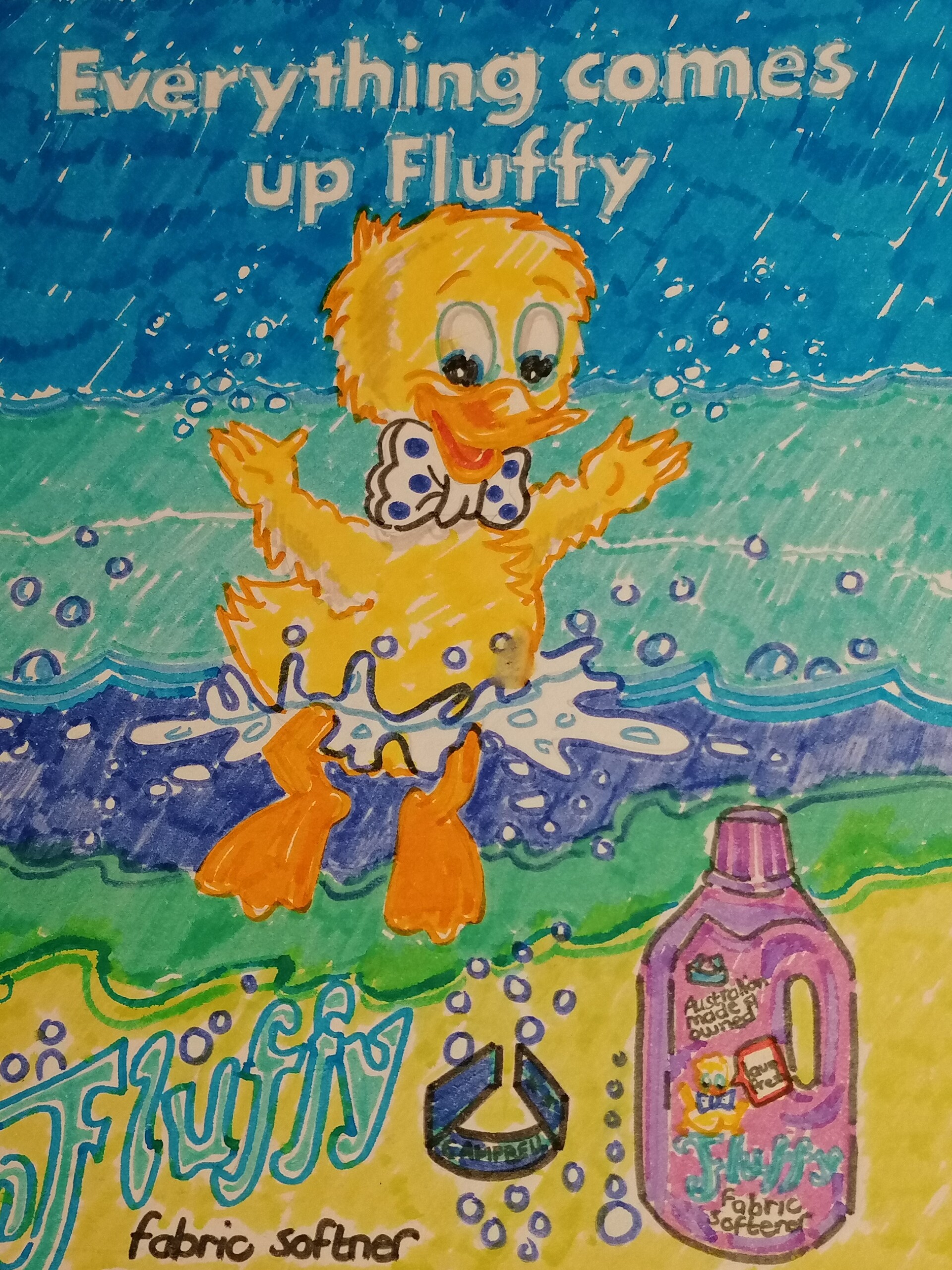 ArtStation - Fluffy duck advert