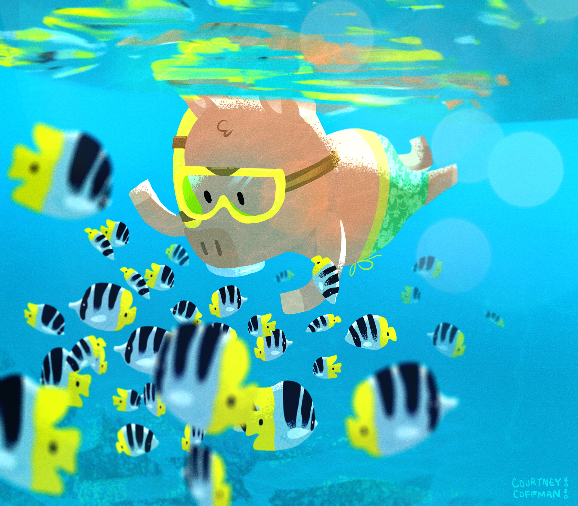 ArtStation - Fishy Friends