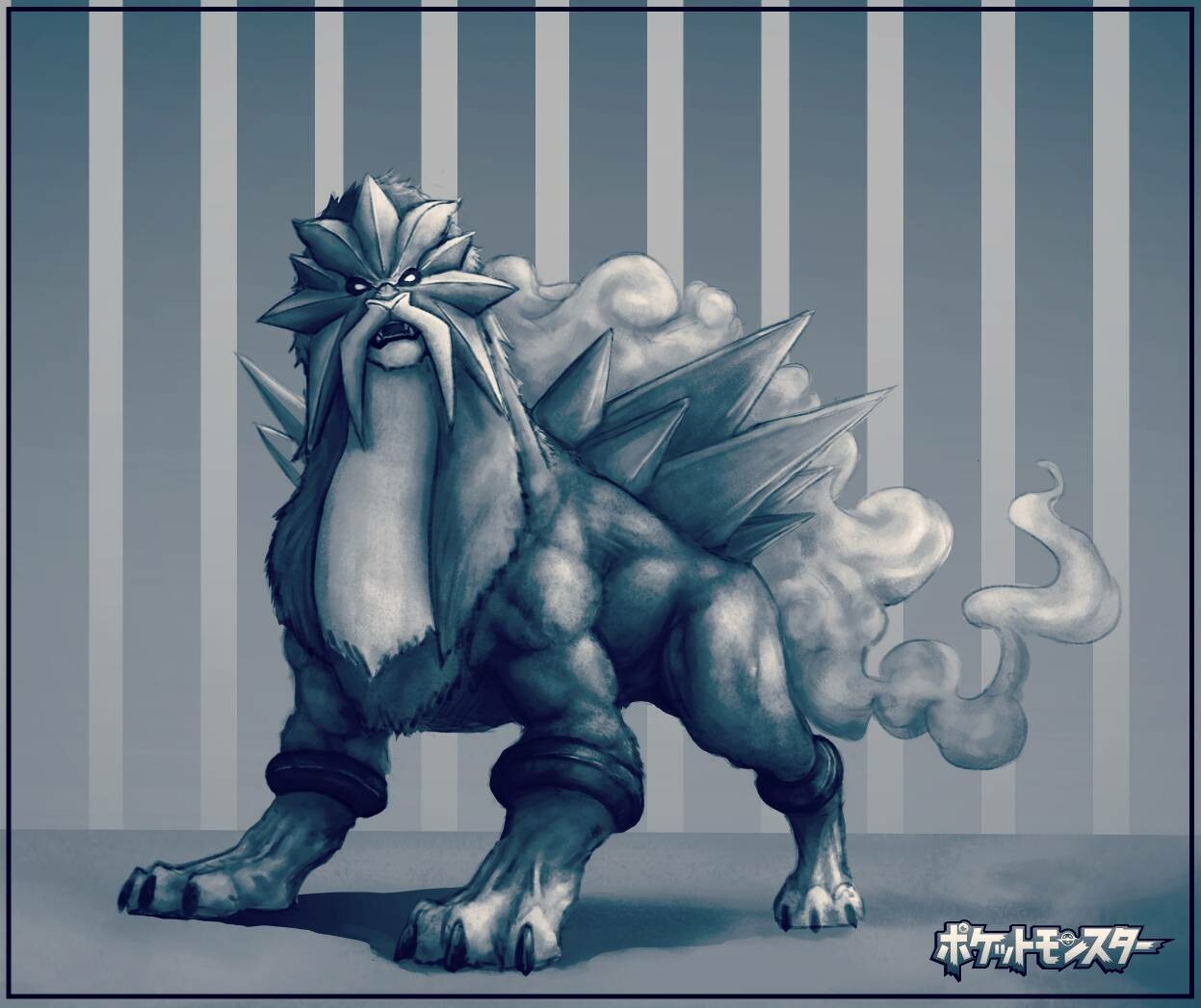 ArtStation - Entei fanart