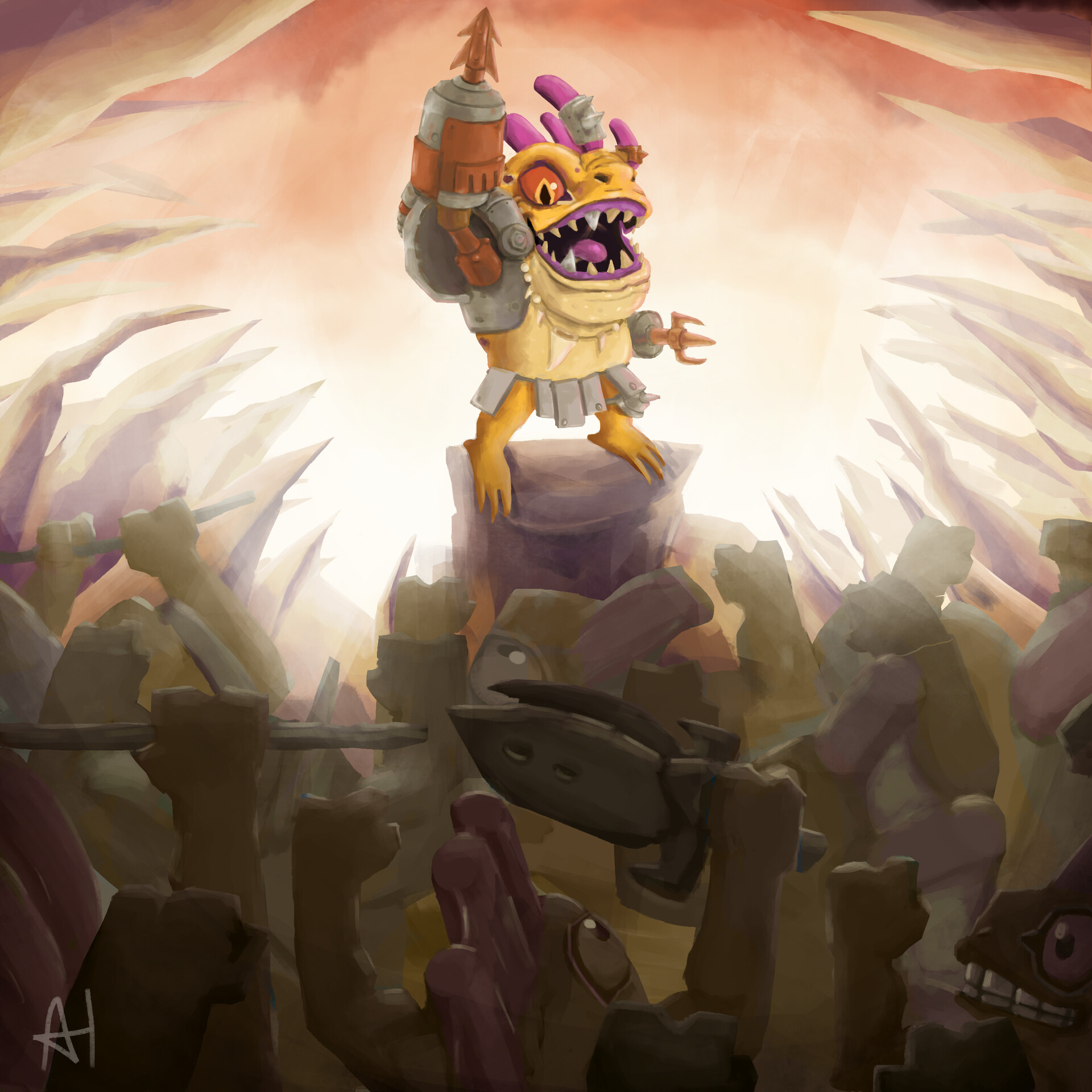 ArtStation - Mugurgle Prime - Fanart de Terrálem