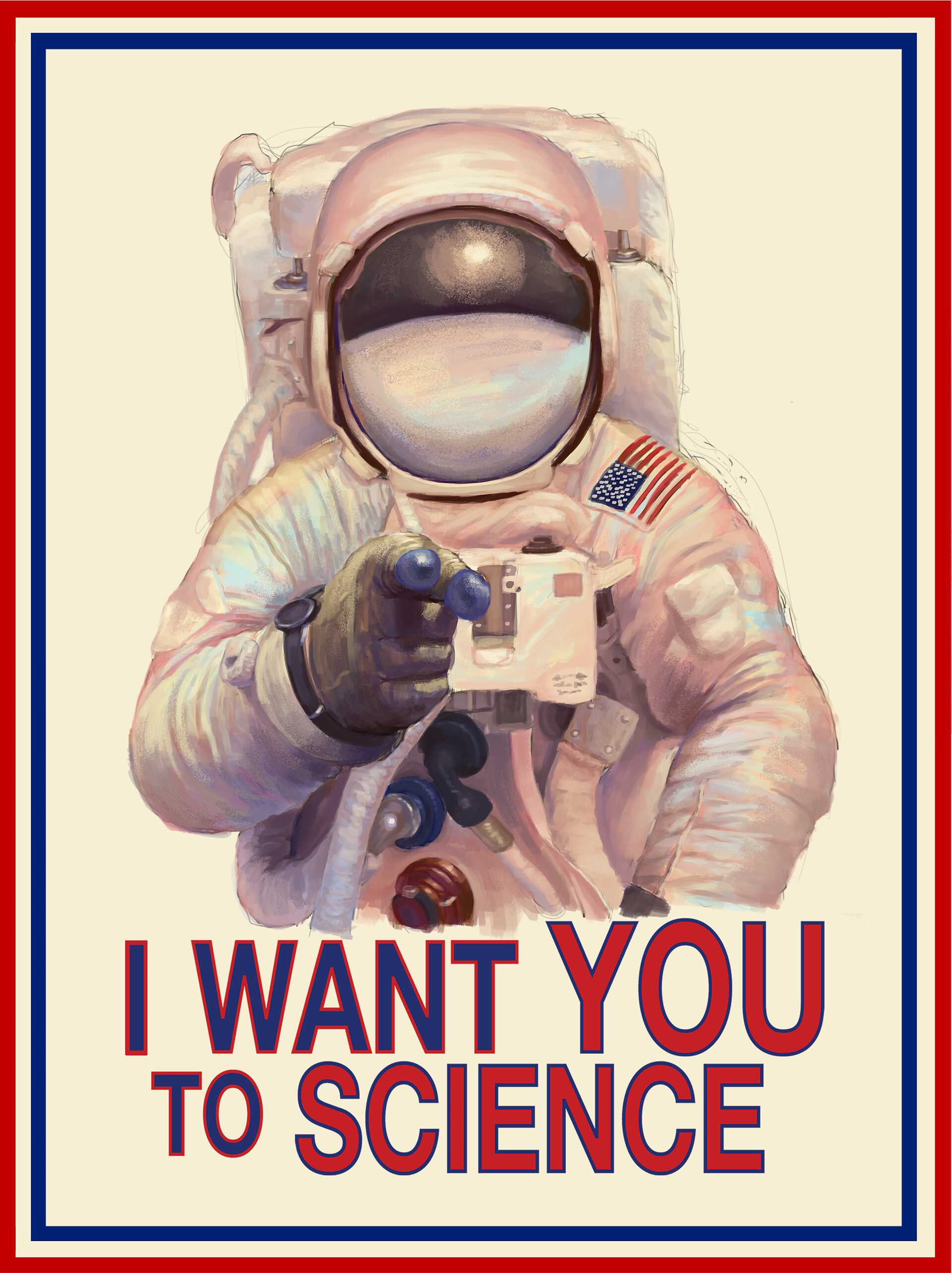 Estevan Guzman - "I Want YOU to Science" and other posters