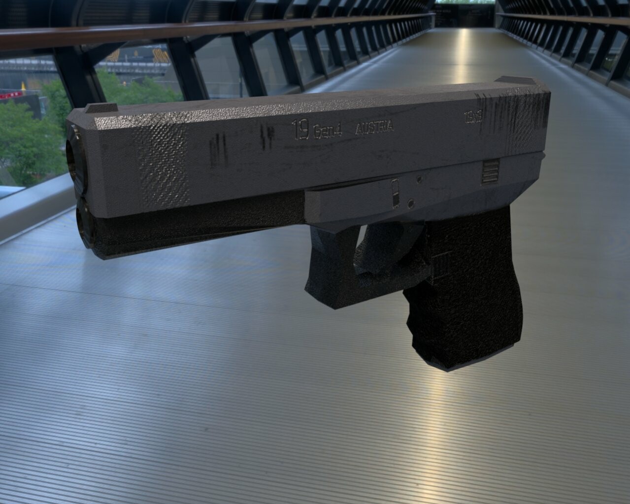 ArtStation - Glock Gun