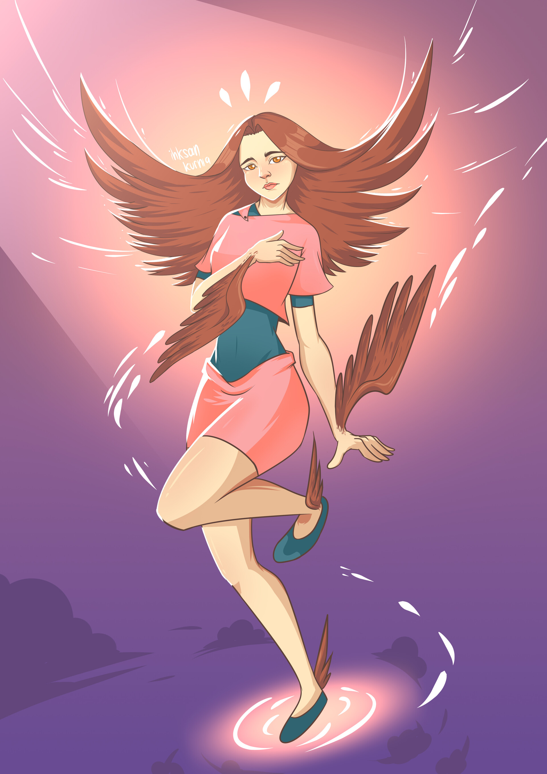 ArtStation - Winged Gurl