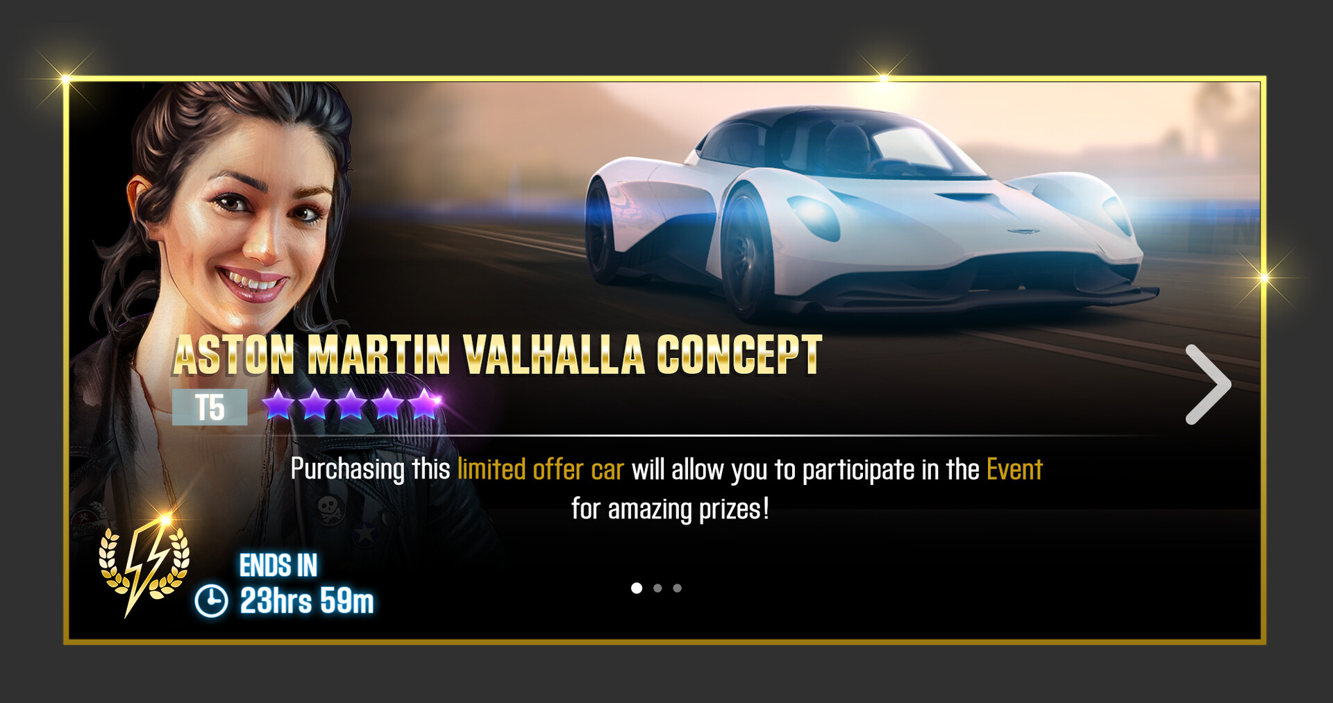 Alexis Evans - CSR2: Aston Martin Valhalla Concept