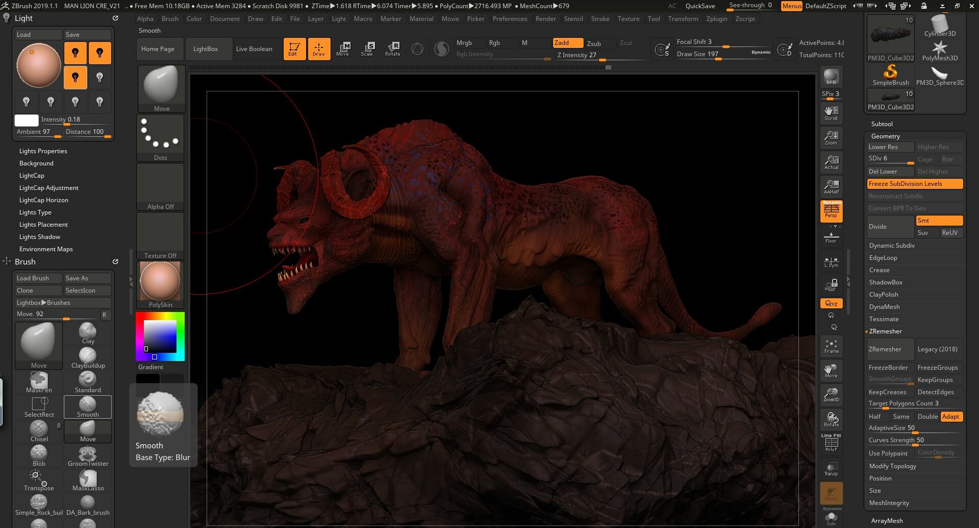 ArtStation - creature 3D