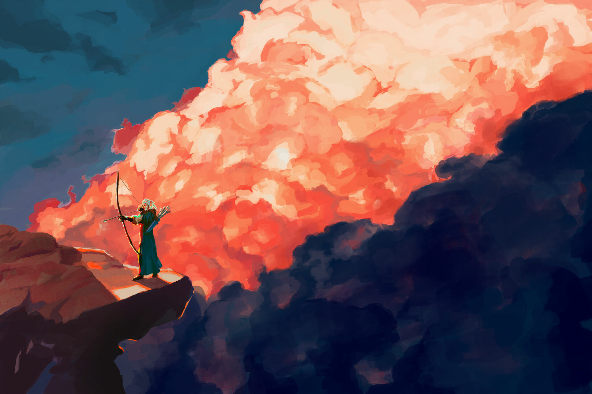 ArtStation - Lady Q the archer