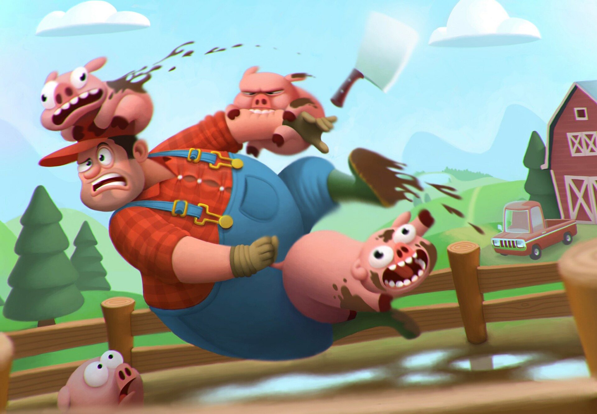 ArtStation - Pigs resistance
