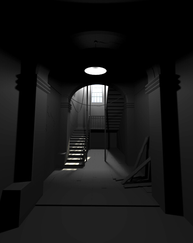 ArtStation - Haunted Hall