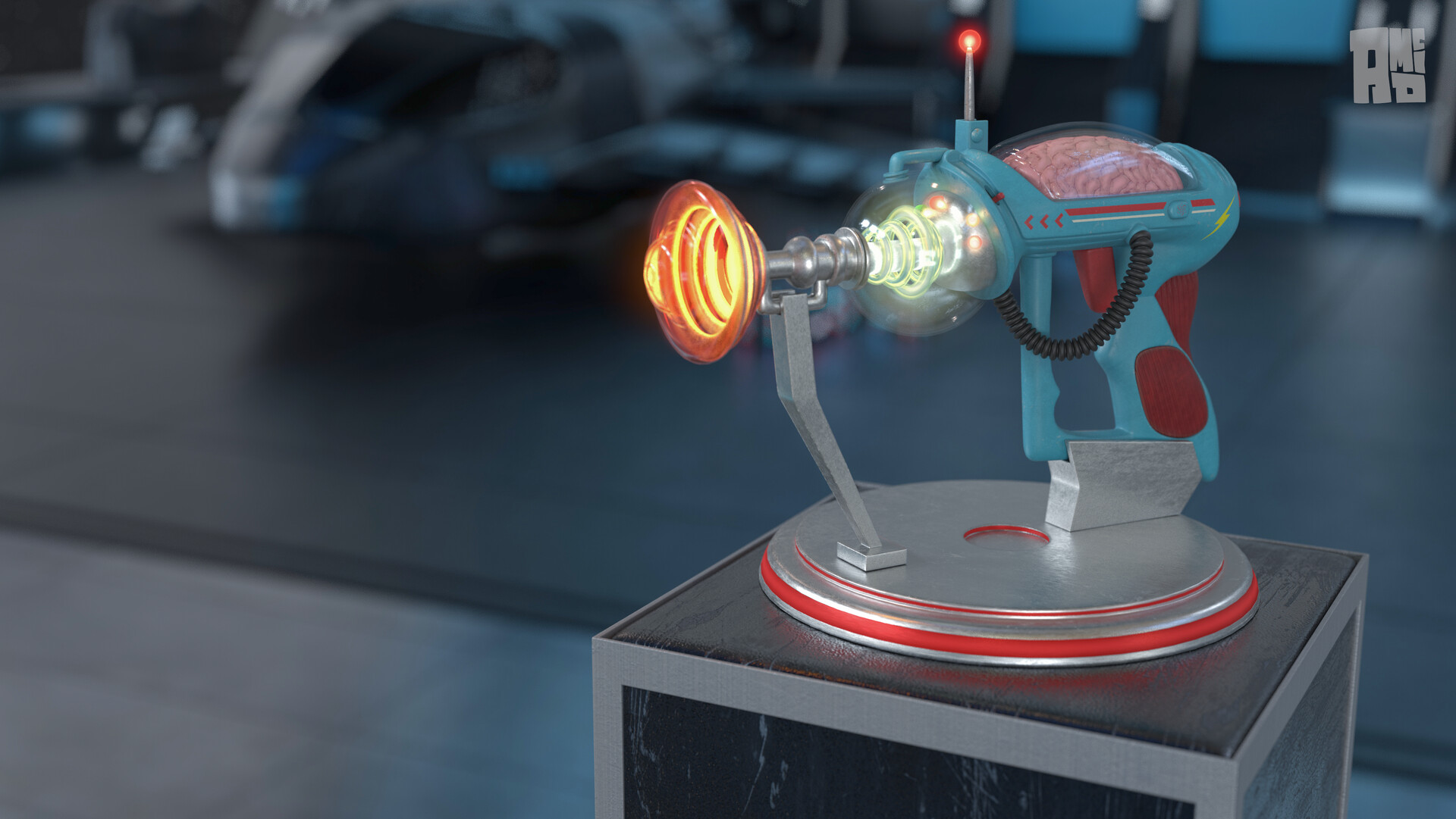 Angus McDonald - Mars Attacks! Raygun