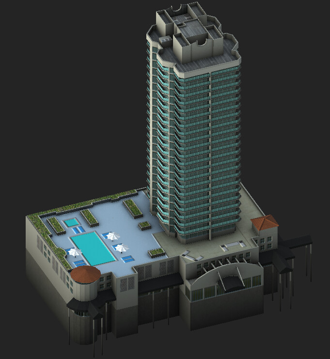 Andriy Korchak - flight simulator buildings