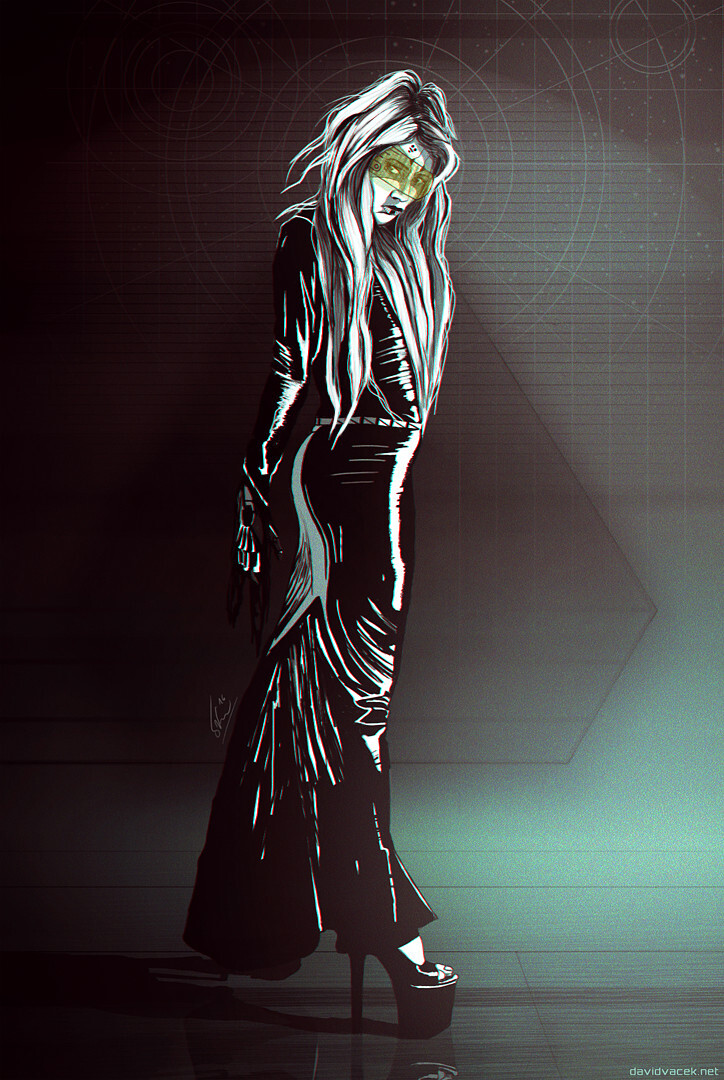 ArtStation - Android girl