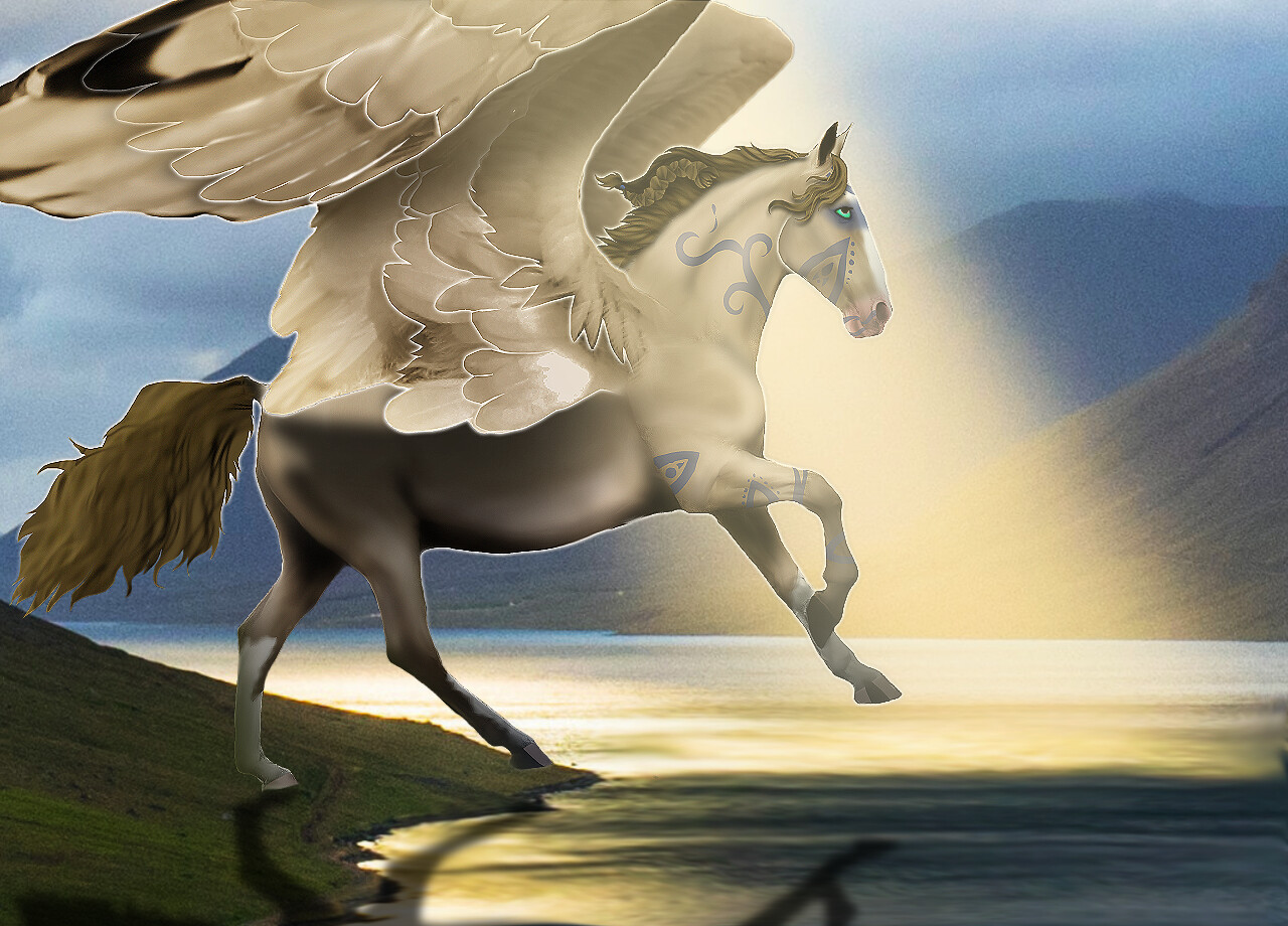 ArtStation - Flight of the Valkyrie