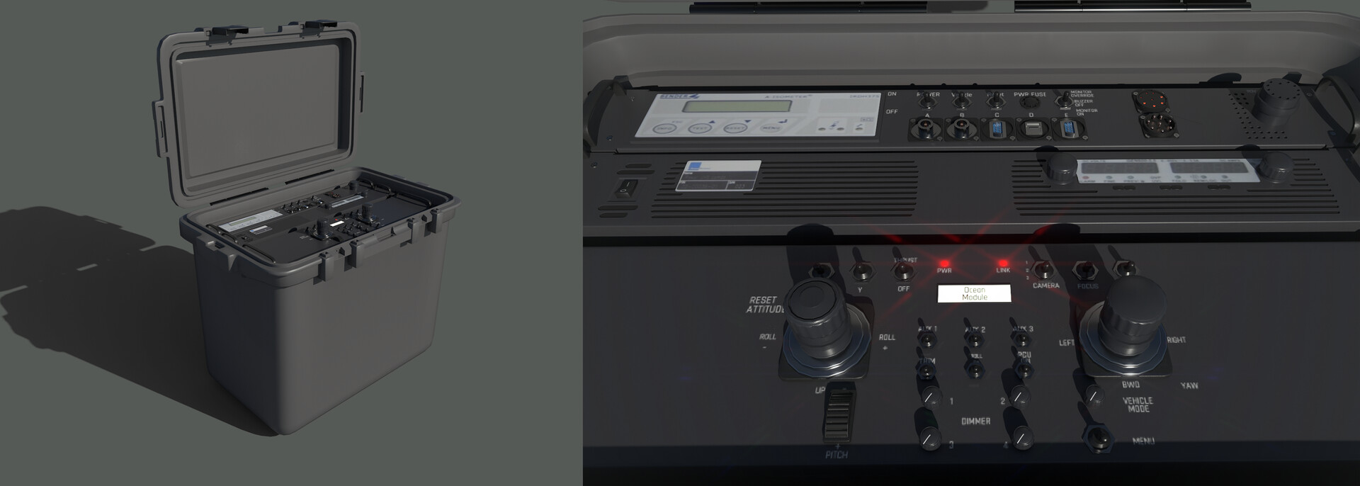 ArtStation - ROV Control Unit for the V8-Sii