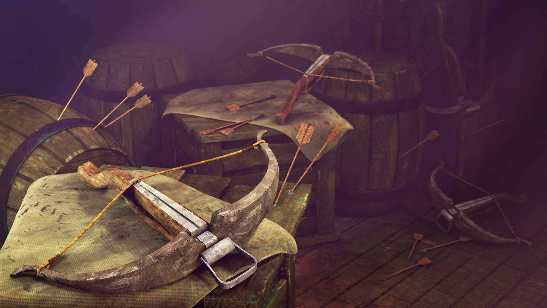 ArtStation - Ancient Crossbow