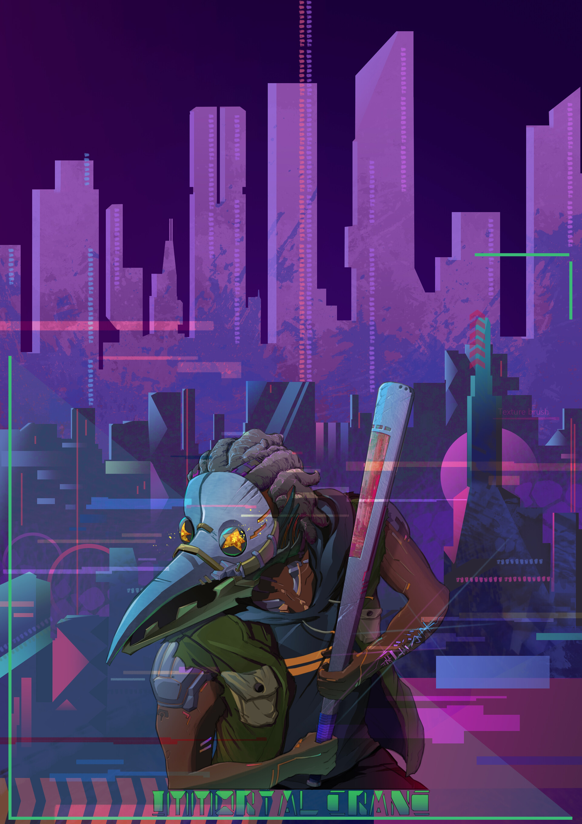 ArtStation - Cyberpunk Doctor beak