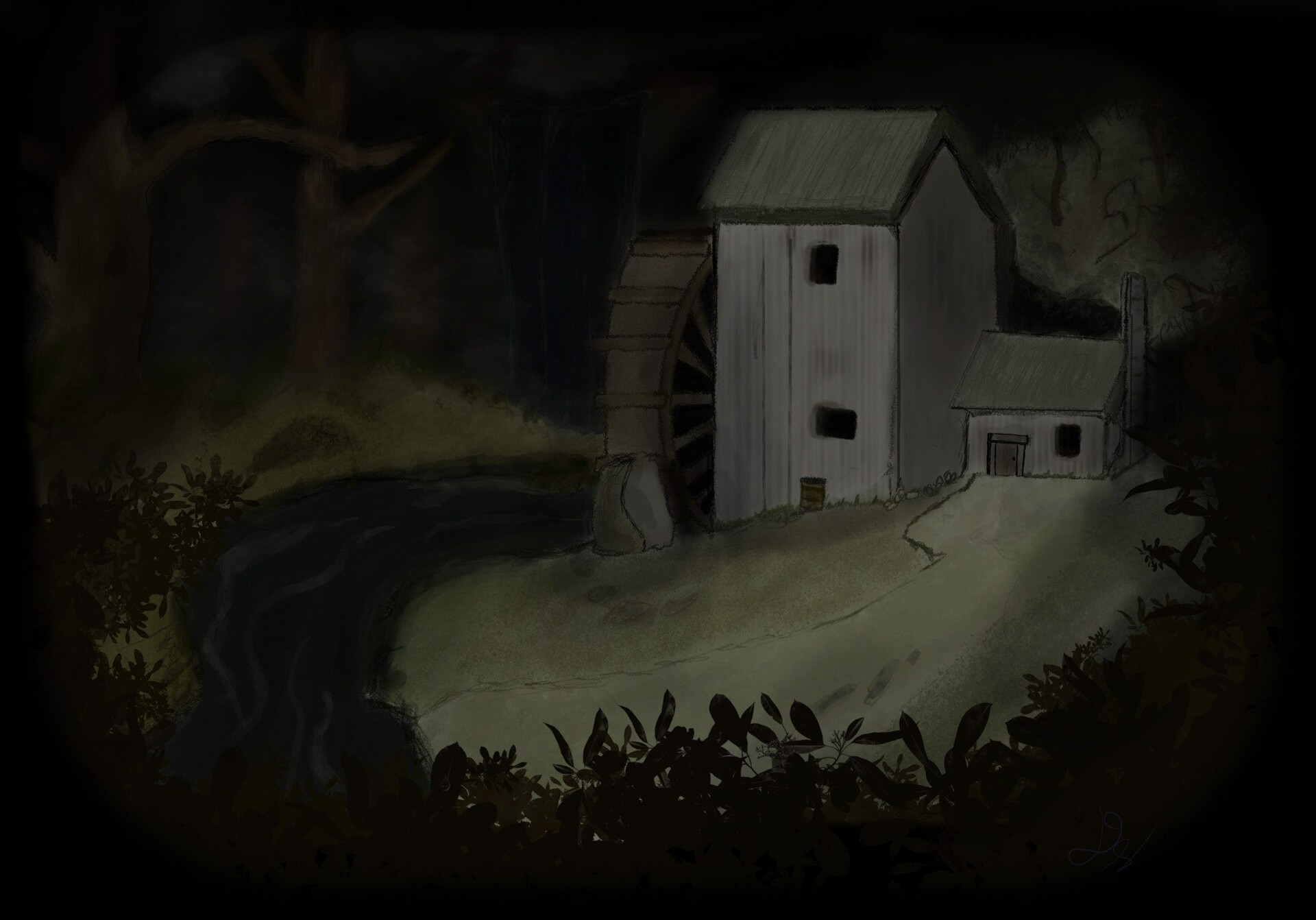 ArtStation - The Grist Mill (overthegardenwall)