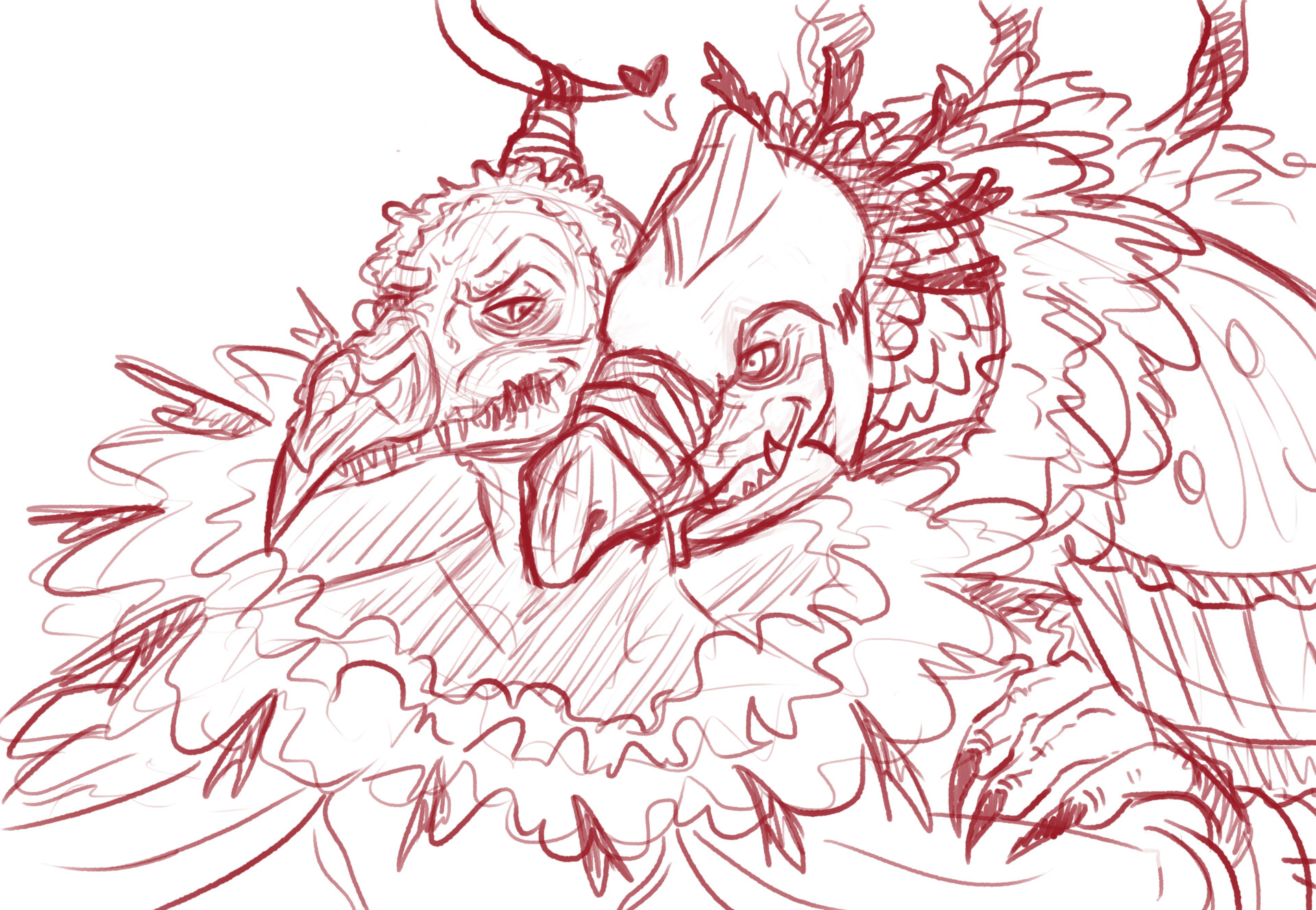 Matlalihuitl - Dark Crystal Collection - Random Skeksis Sketches