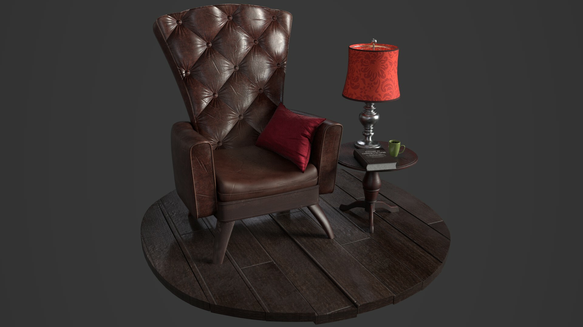 ArtStation - Interior props scene