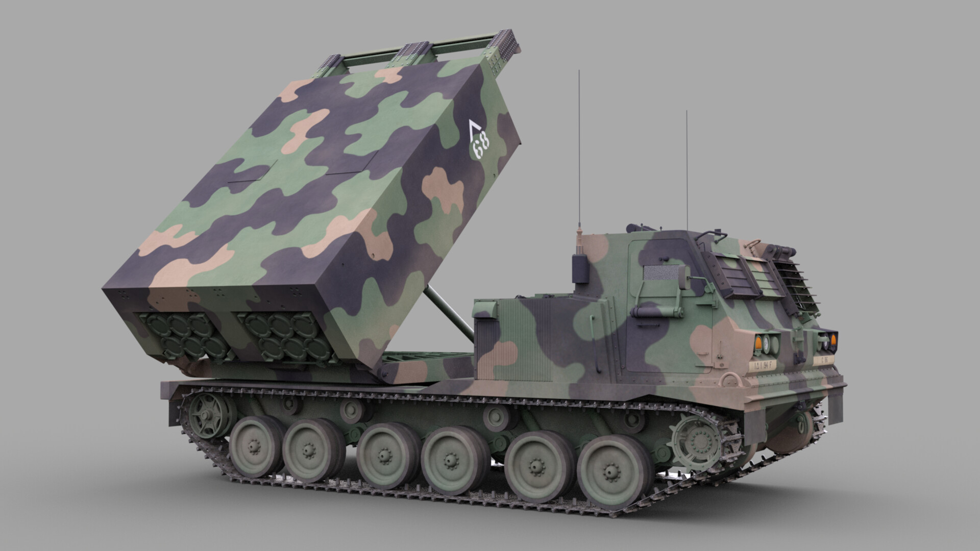 Westfield 3d - U.S.Army M270 MLRS