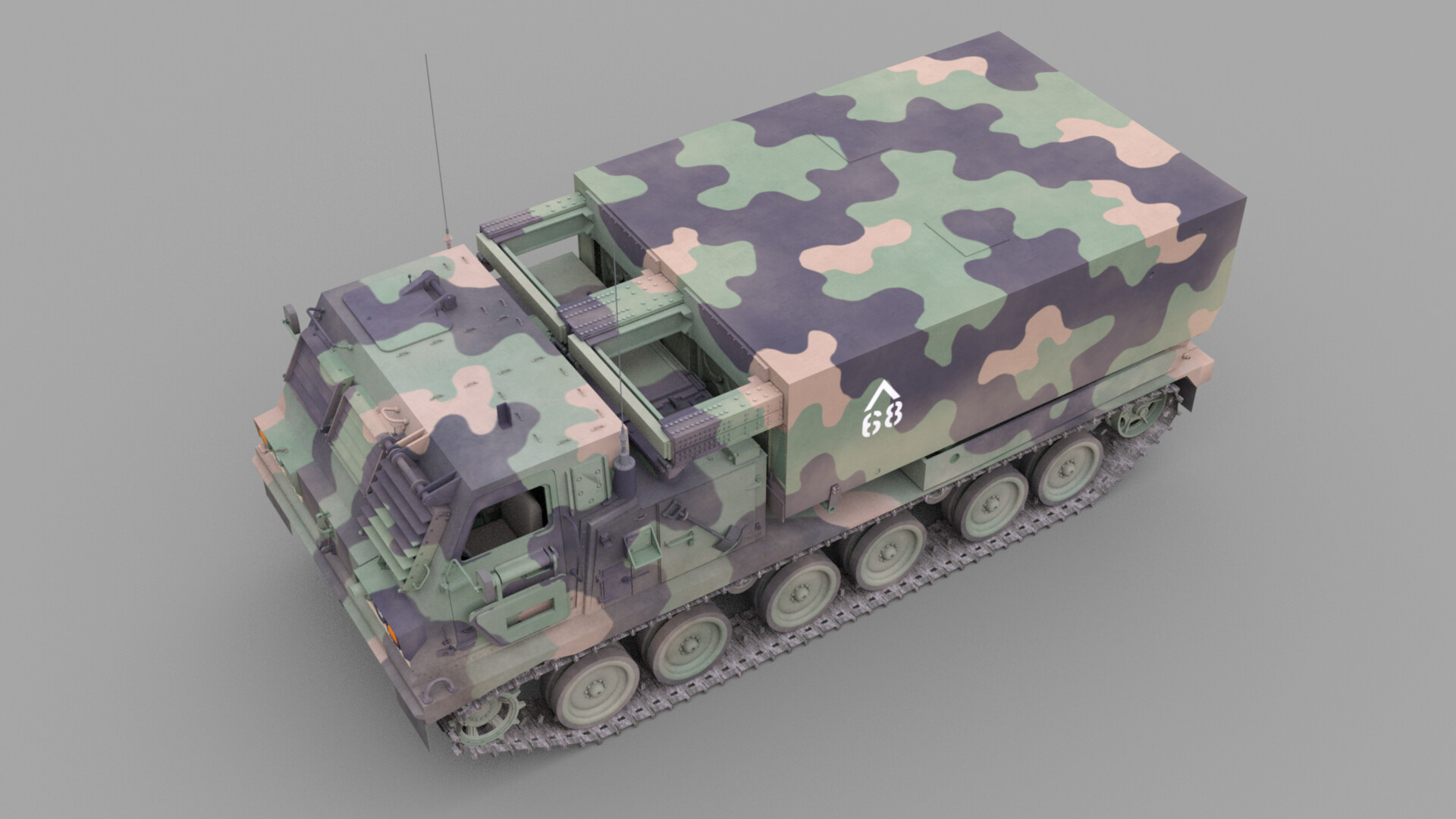 Westfield 3d - U.S.Army M270 MLRS