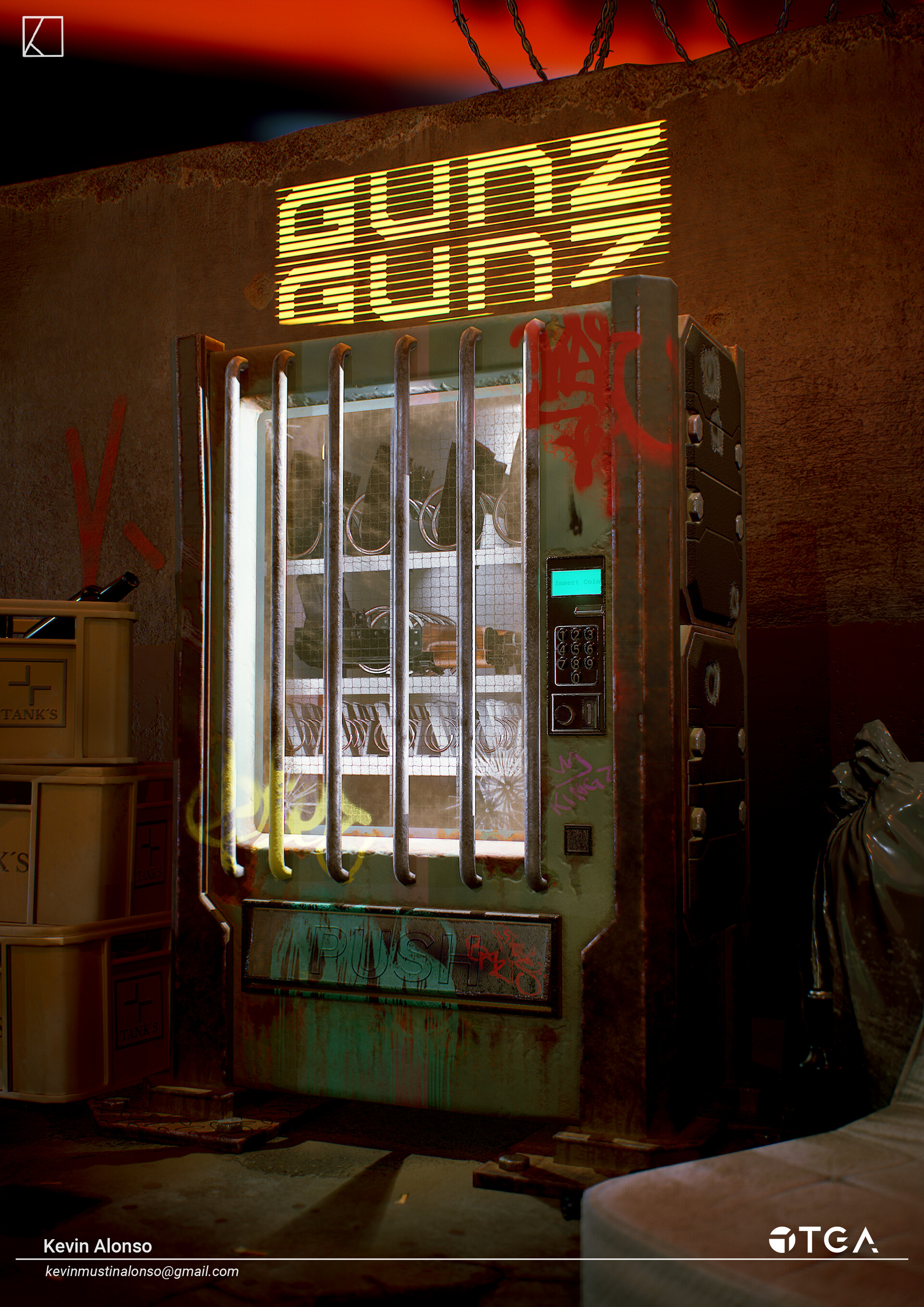 Kevin Alonso - Vending machine