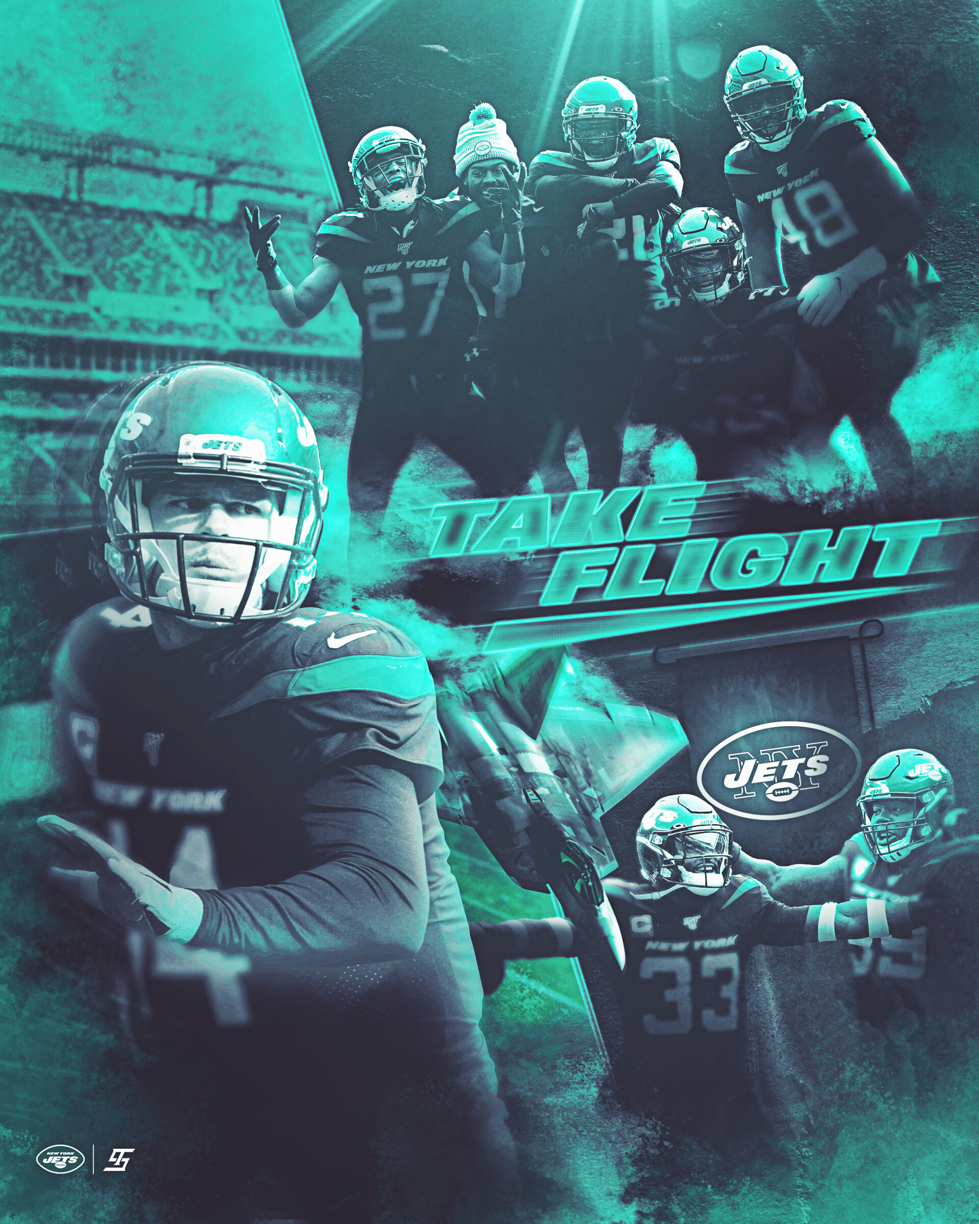 ArtStation - New York Jets - Artwork