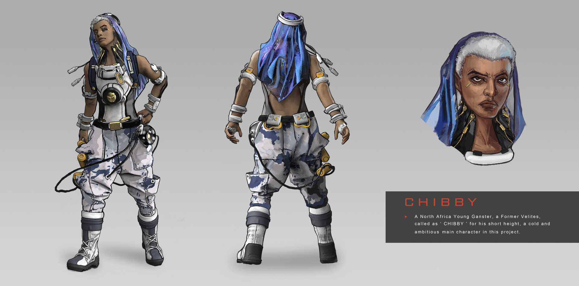 ArtStation - White Sand character design - Chibby