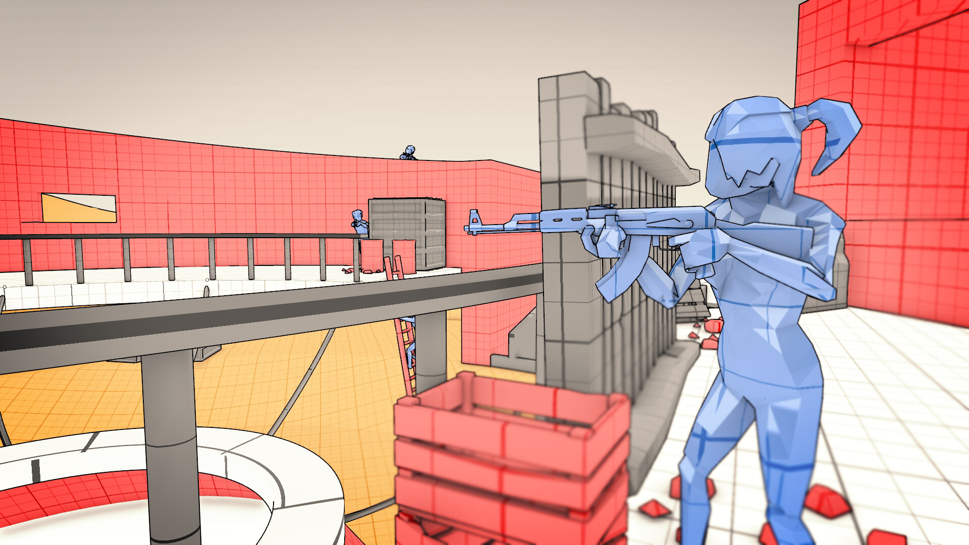 Amin Montazeri - «Inside Circle» FPS level design