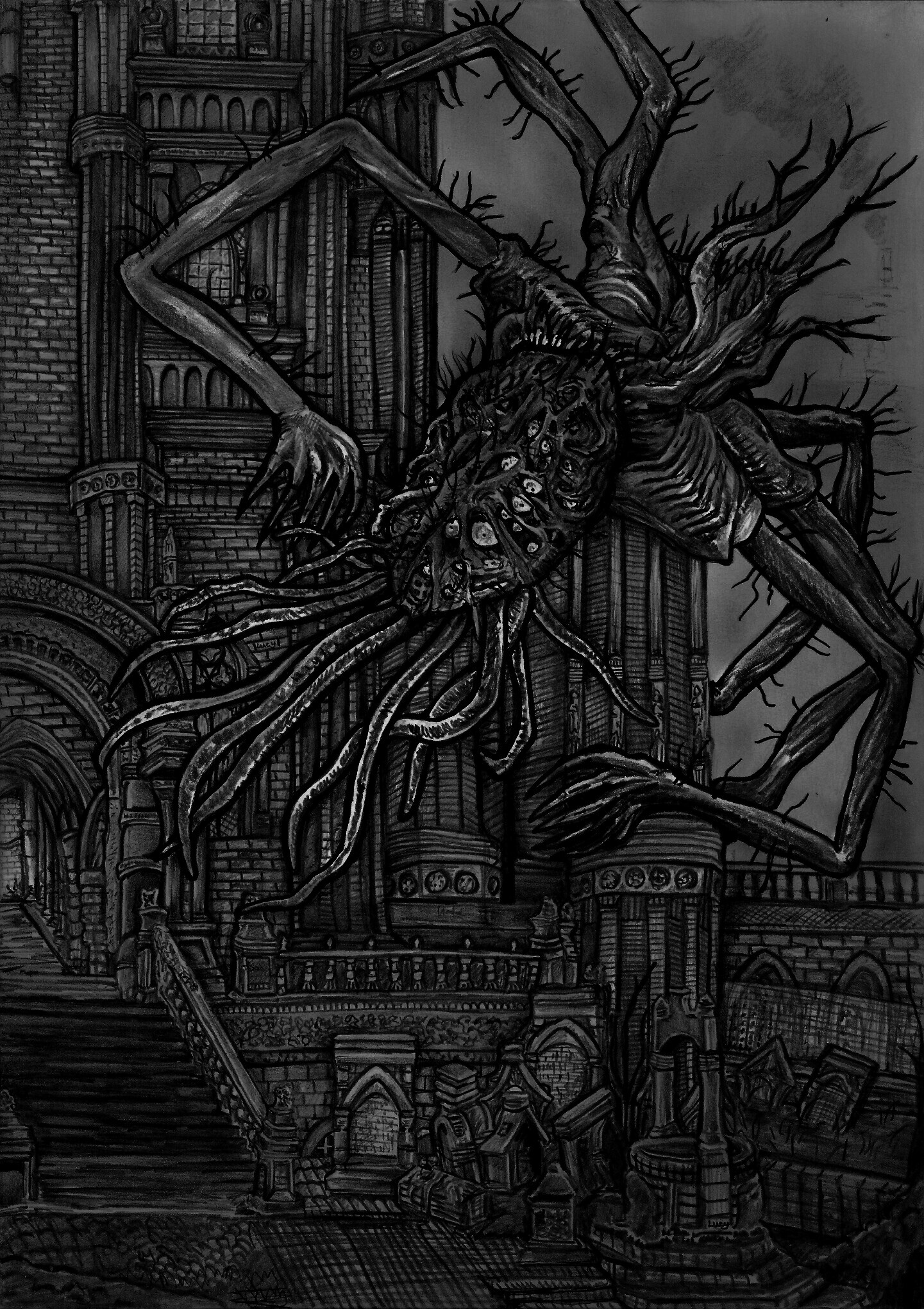 ArtStation - Bloodborne - Amygdala