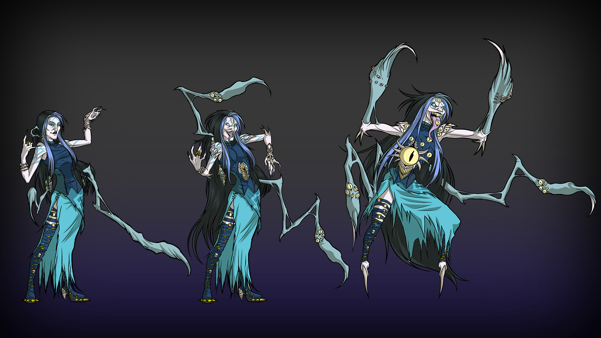 Timba Games - Insanity Characters - Eldritch Coven