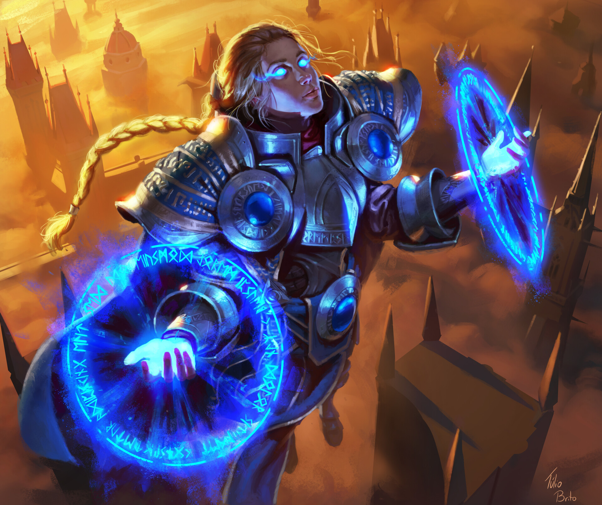 ArtStation - MTG - Senate Guildmage (Fanart)