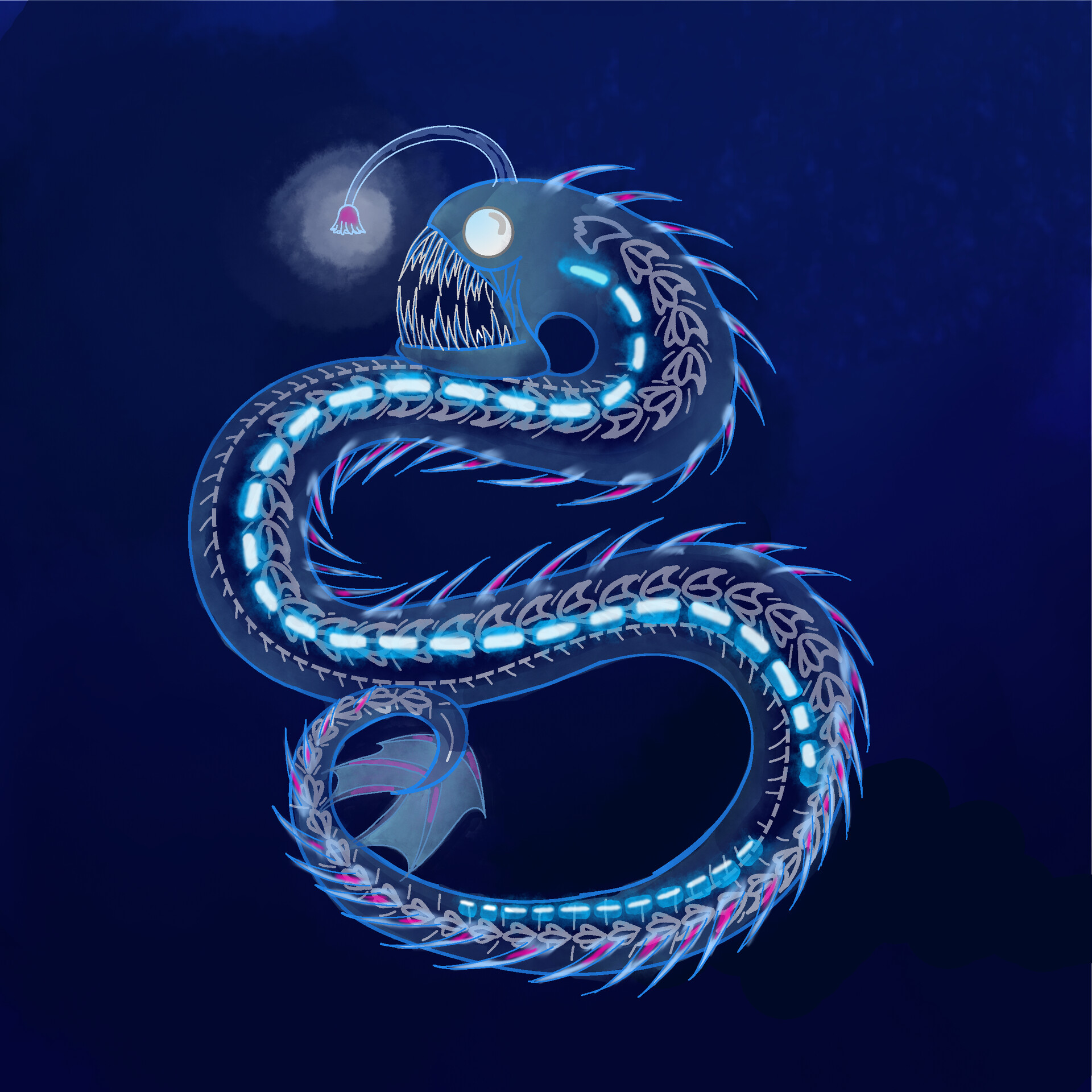 ArtStation - Angler Serpent